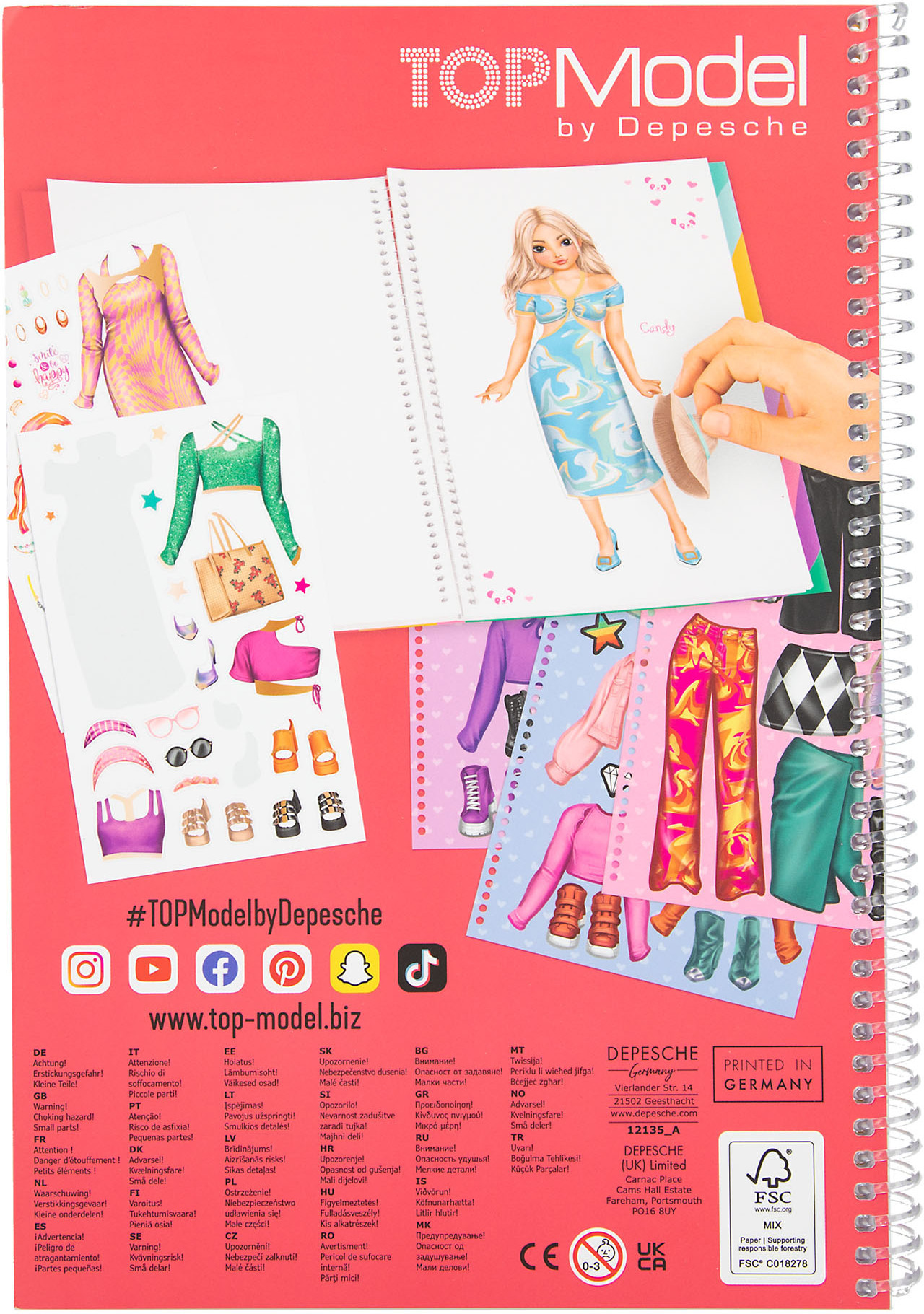 TOPModel Dress Me Up - tarrakirja – Verkkokauppa.com