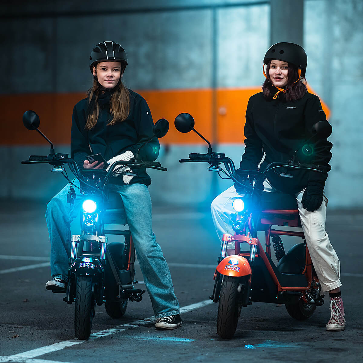 Kontio Motors e Manki skootteri 25km/h, oranssi – Verkkokauppa.com