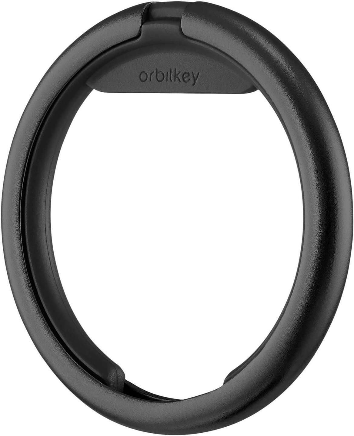 Orbitkey Ring -avainrengas, musta – Verkkokauppa.com