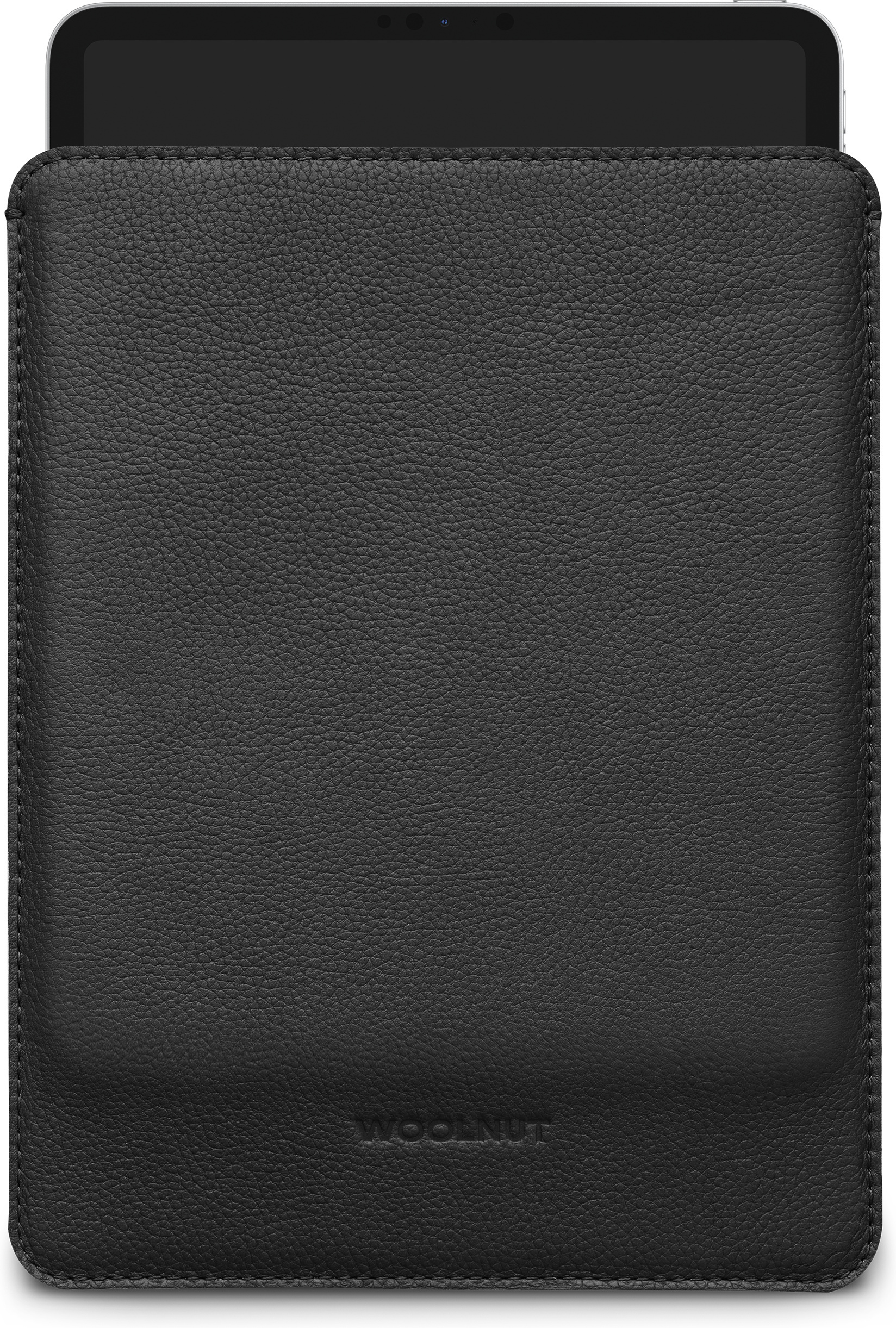 Woolnut Leather Sleeve -suojatasku 11" iPad Pro & Air, musta ...