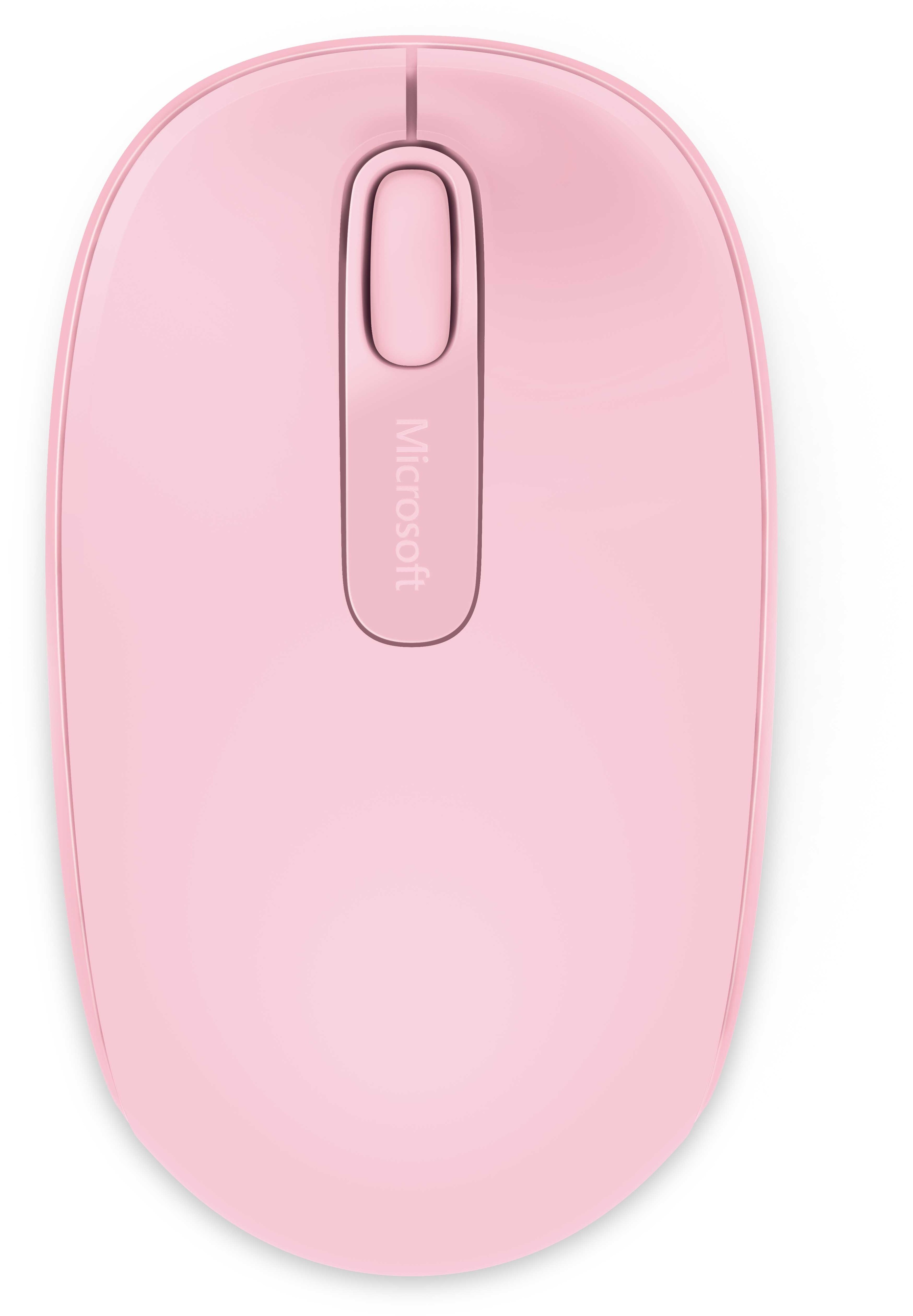 Microsoft Wireless Mobile Mouse 1850, vaaleanpunainen – Verkkokauppa.com