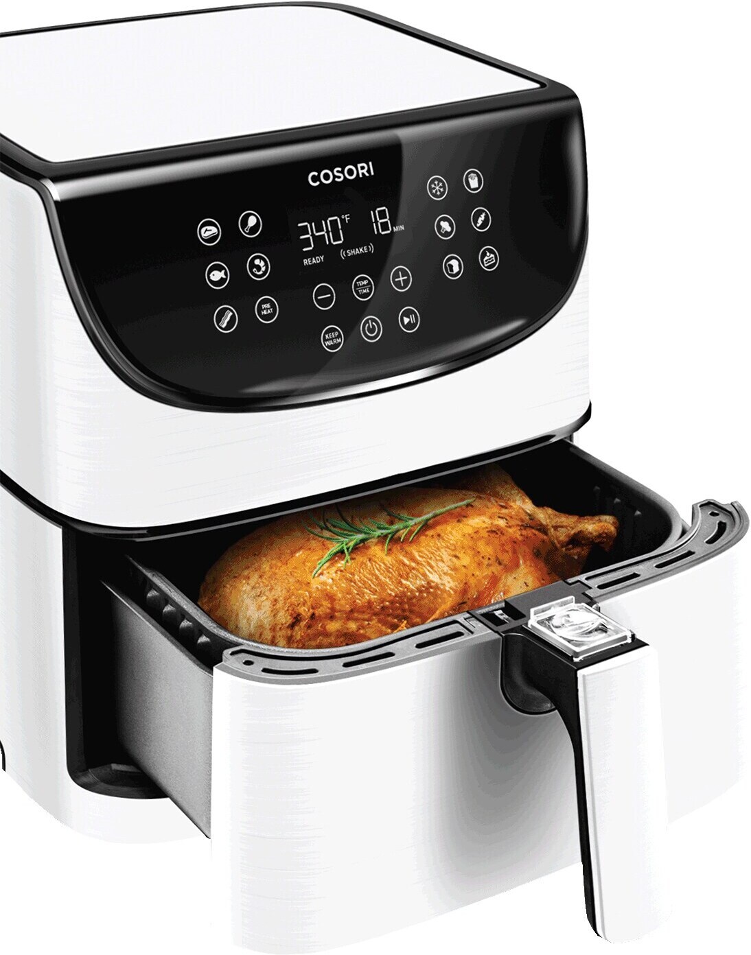 Cosori Premium 5.5 L airfryer, valkoinen – Verkkokauppa.com