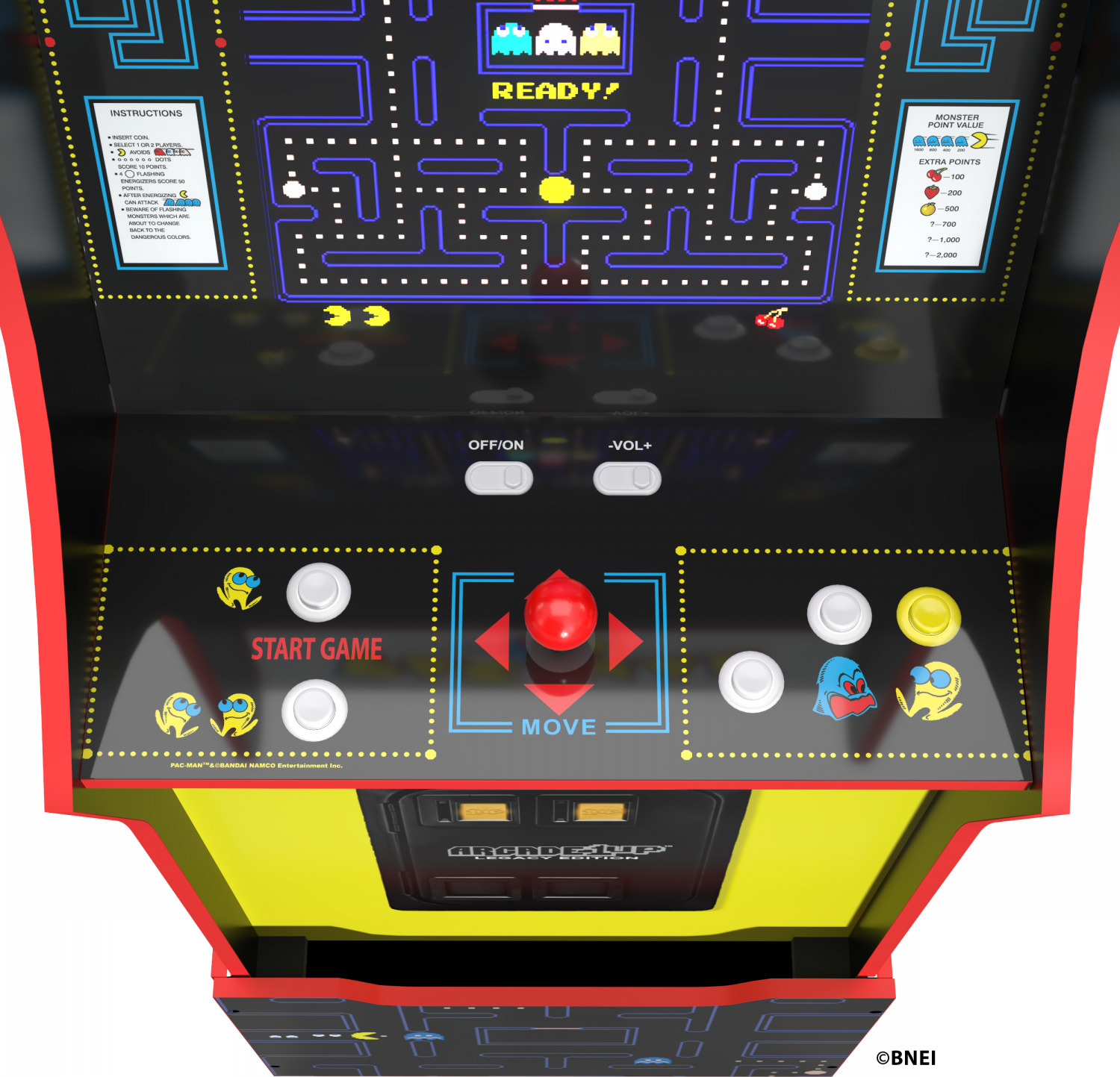 Arcade 1UP Legacy Pacmania - Bandai Namco -pelikabinetti – Verkkokauppa.com