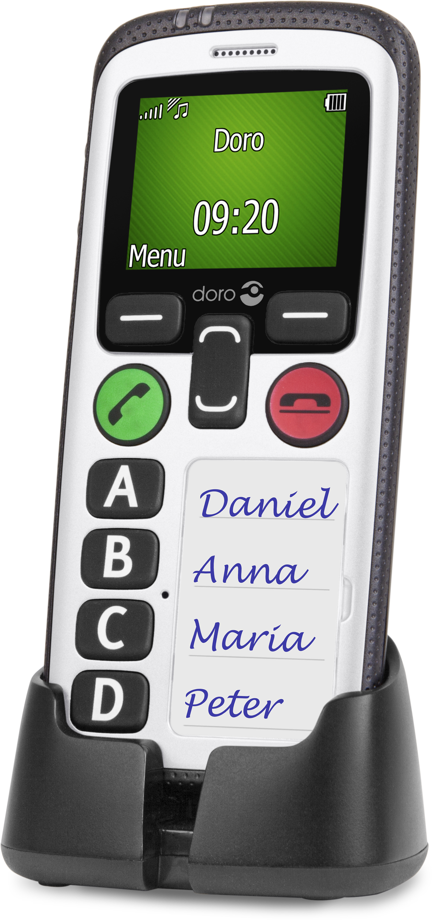 Doro Secure 580 senioripuhelin, valkoinen – Verkkokauppa.com
