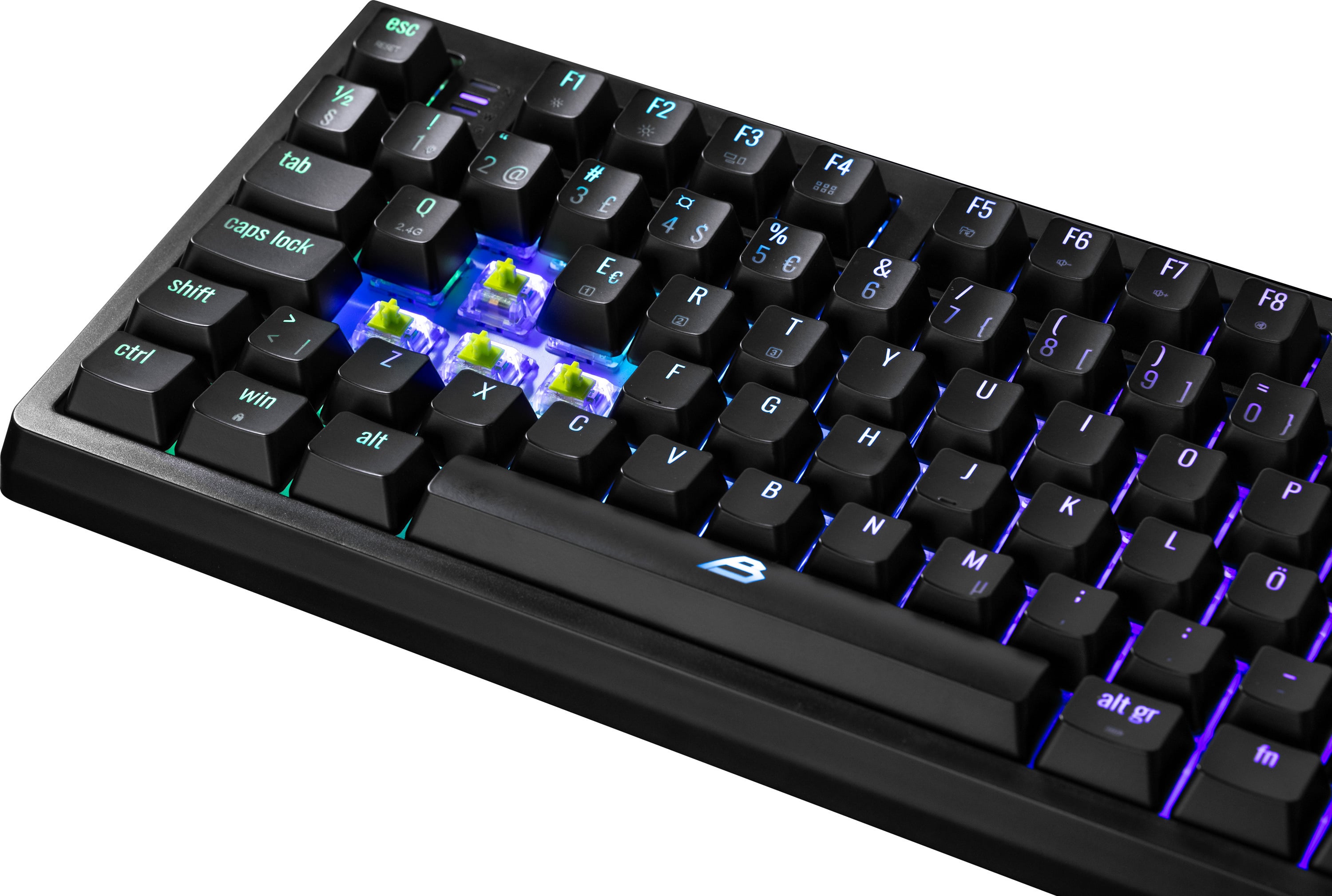 Blackstorm Serenity TKL RGB mekaaninen pelinäppäimistö, musta ...