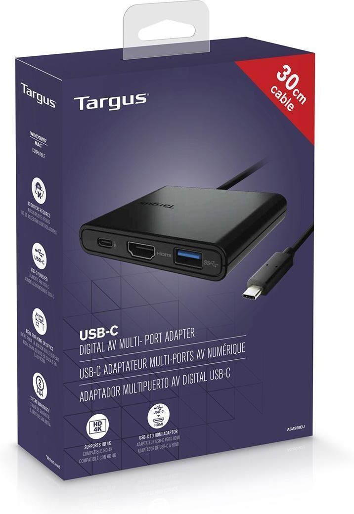 Targus USB C Digital AV Multiport sovitin Verkkokauppa