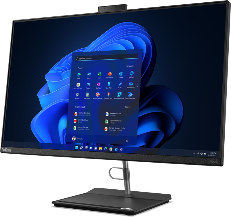 Lenovo ThinkCentre neo 30a 27" All-in-one -pöytäkone, Win 11 Pro ...