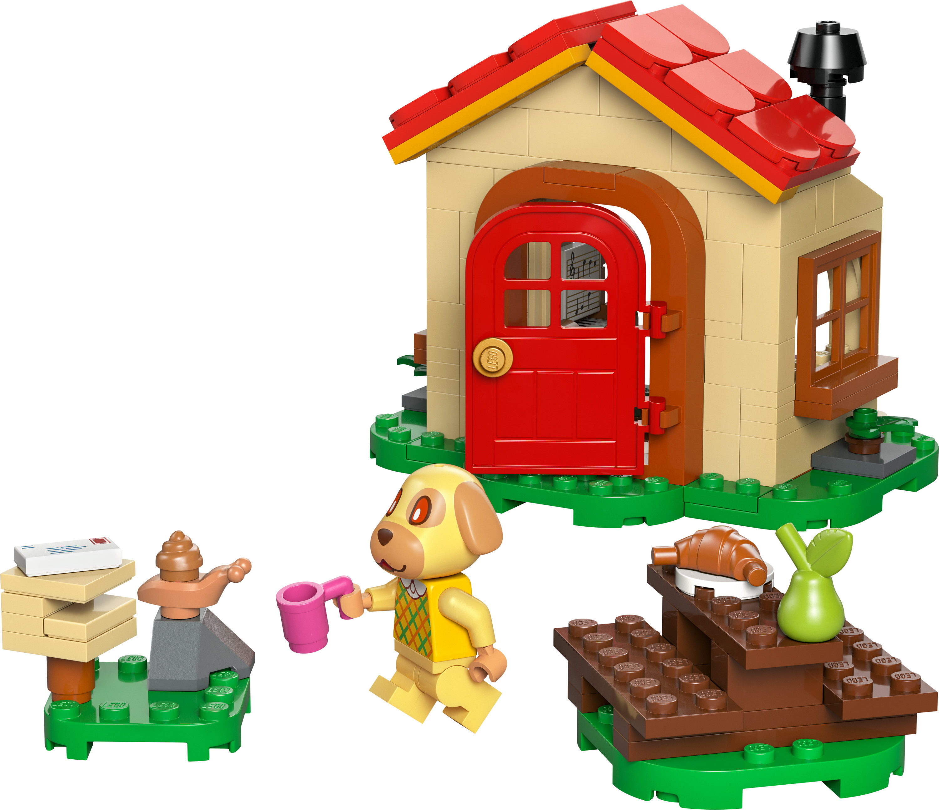 LEGO Animal Crossing 77058 - Goldie kodikkaassa talossaan ...