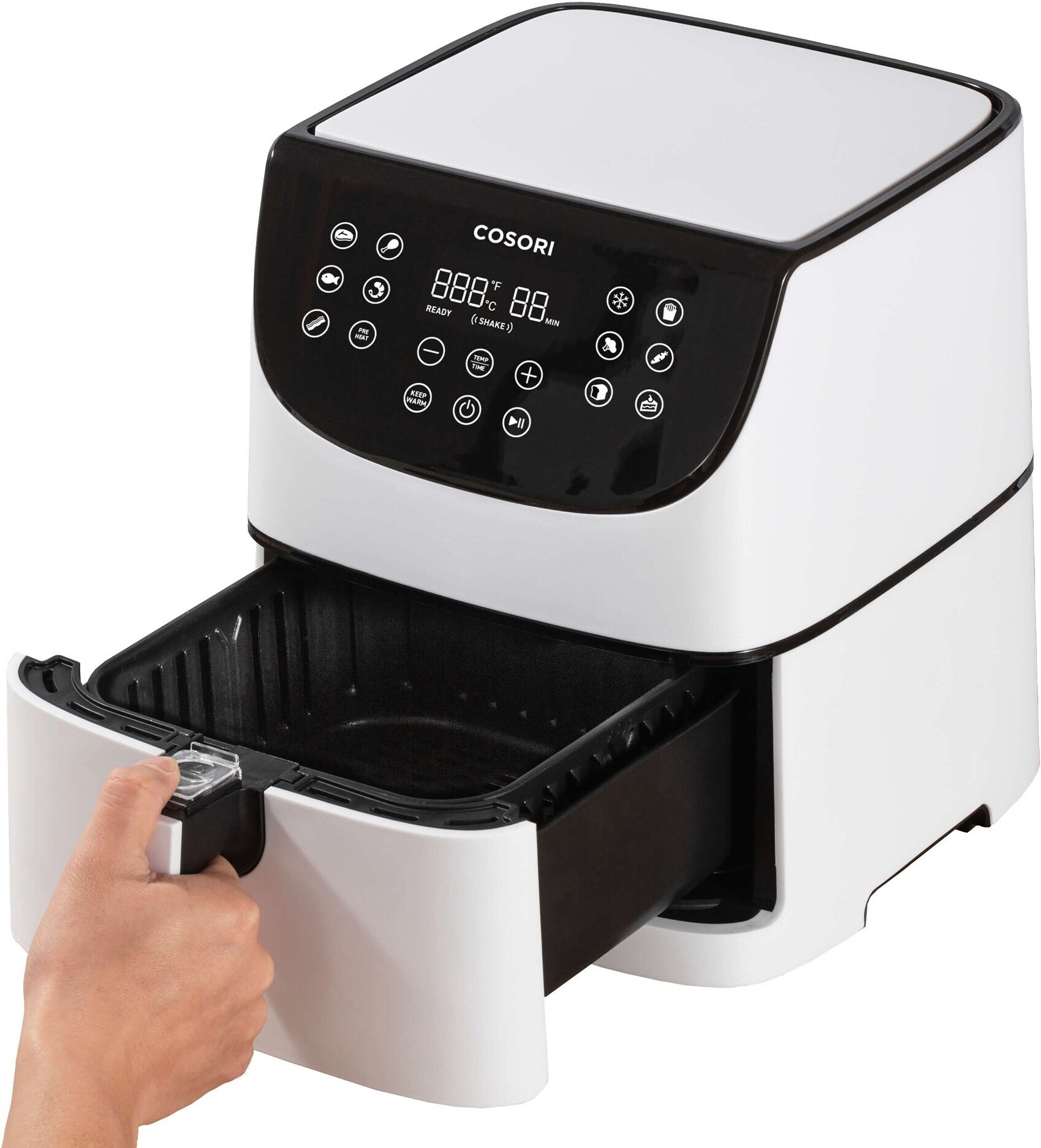 Cosori Premium 5.5 L airfryer, valkoinen – Verkkokauppa.com