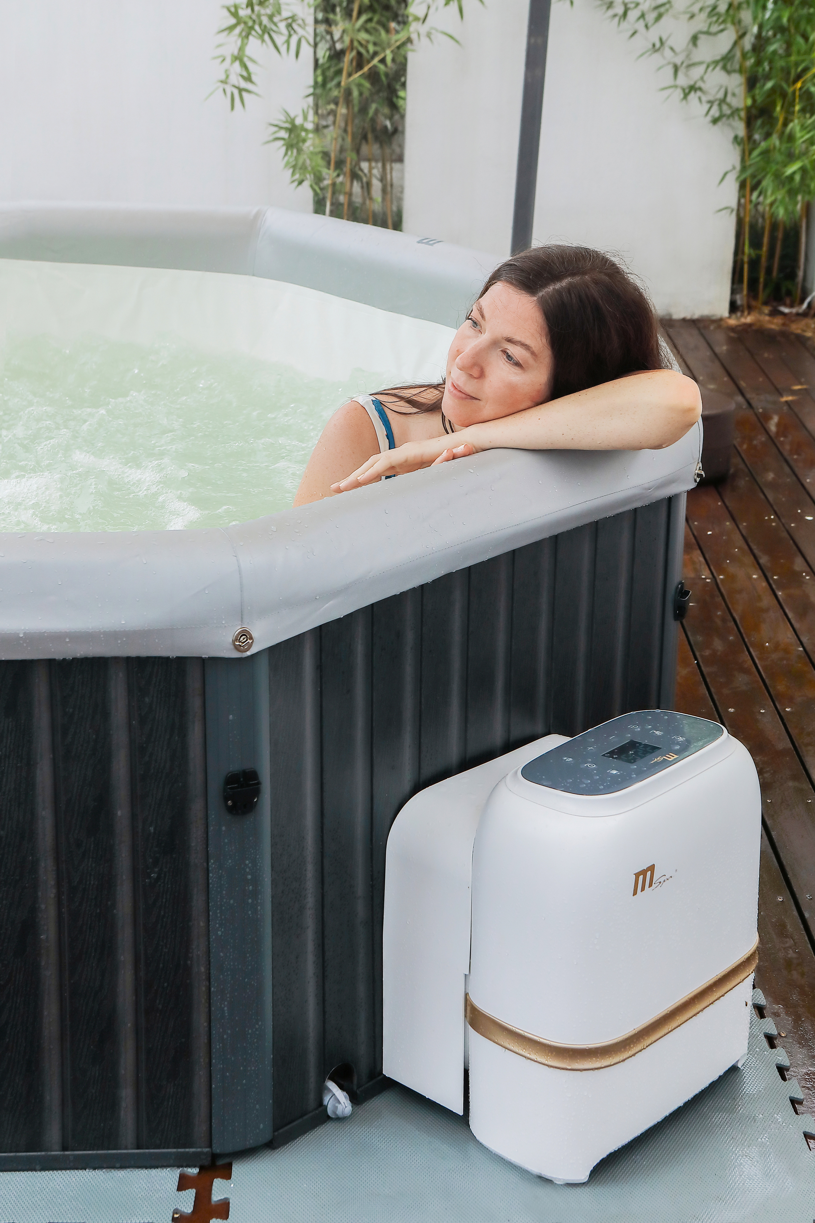 MSpa Frame Tuscany -ulkoporeallas, 193 x 193 x 73 cm – Verkkokauppa.com