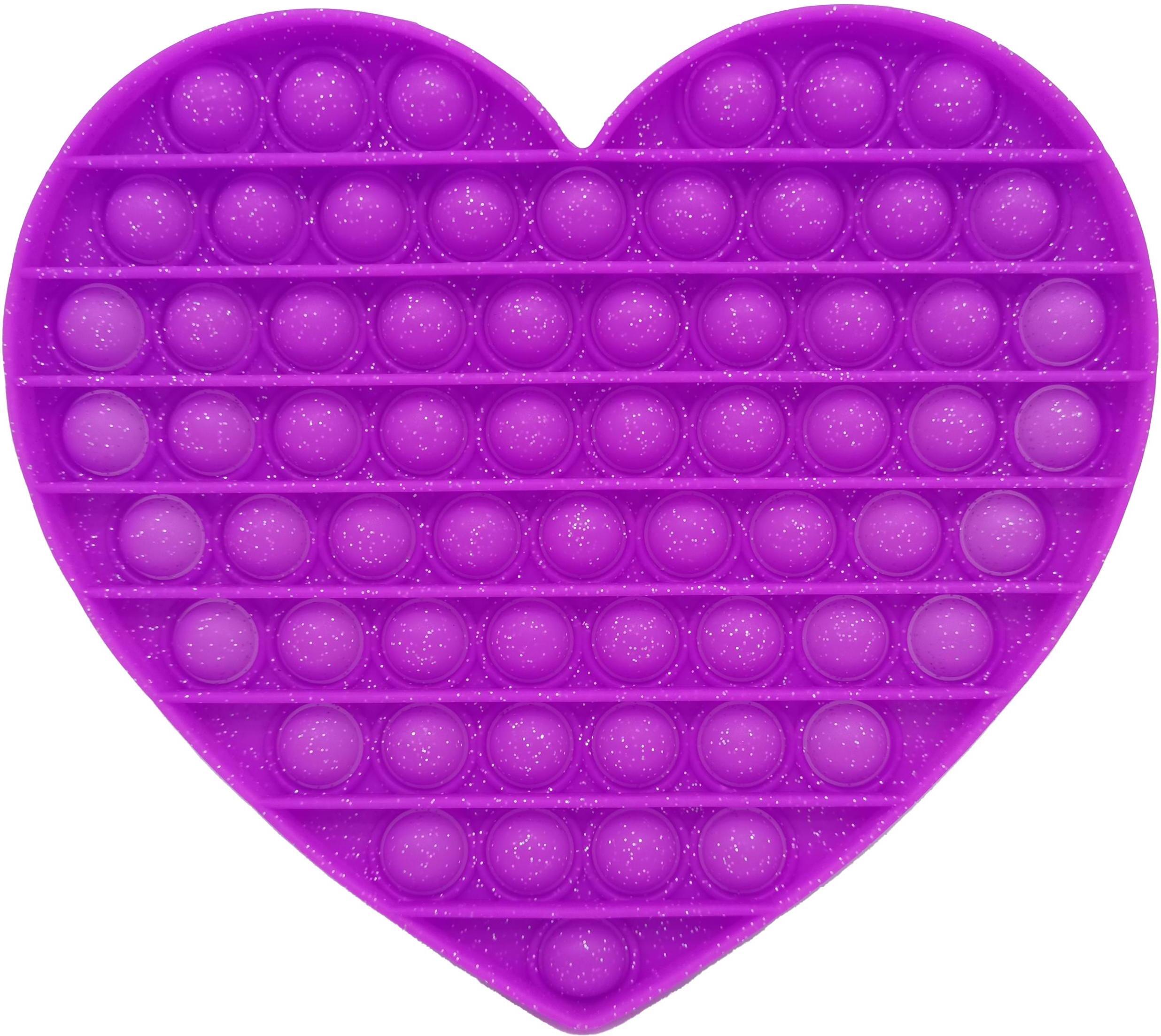 Plop Up! XXL Fidget Game Glitter Heart -peli, 20 cm – Verkkokauppa.com