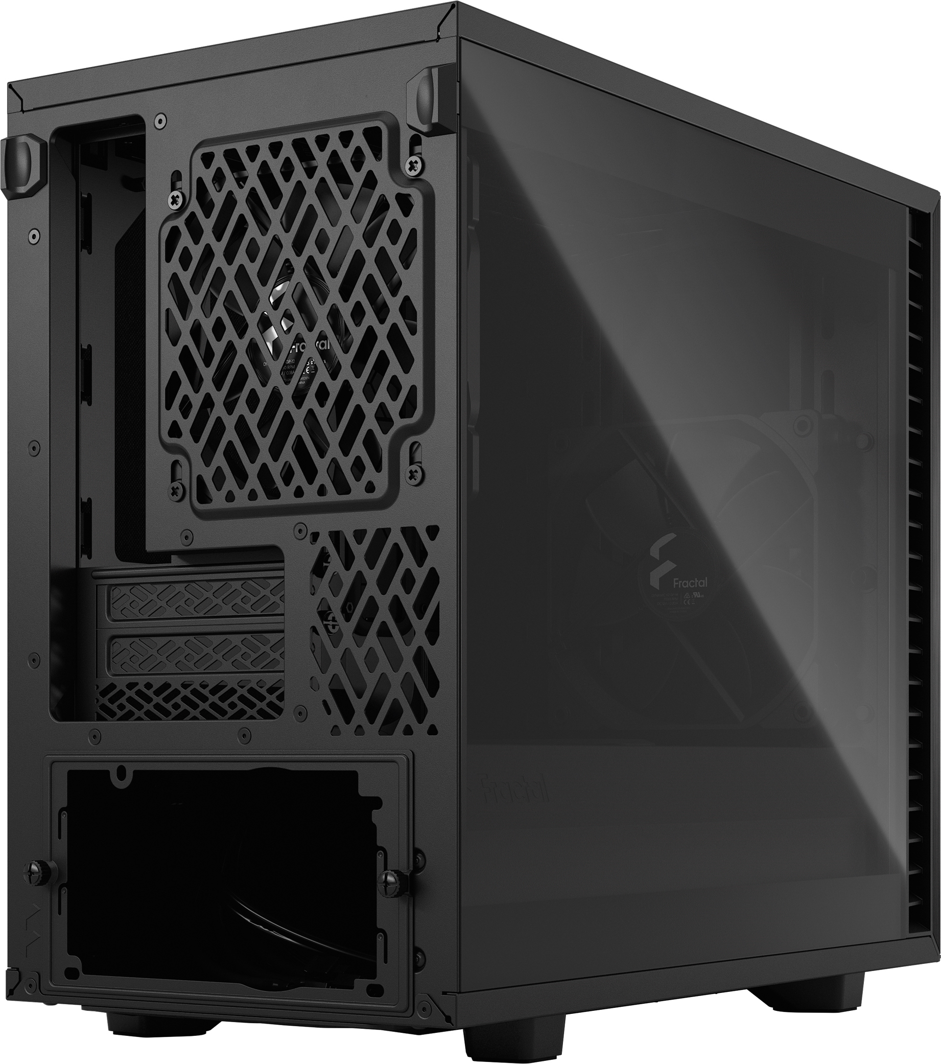Fractal Design Define 7 Nano TG Mini-ITX-kotelo, musta – Verkkokauppa.com