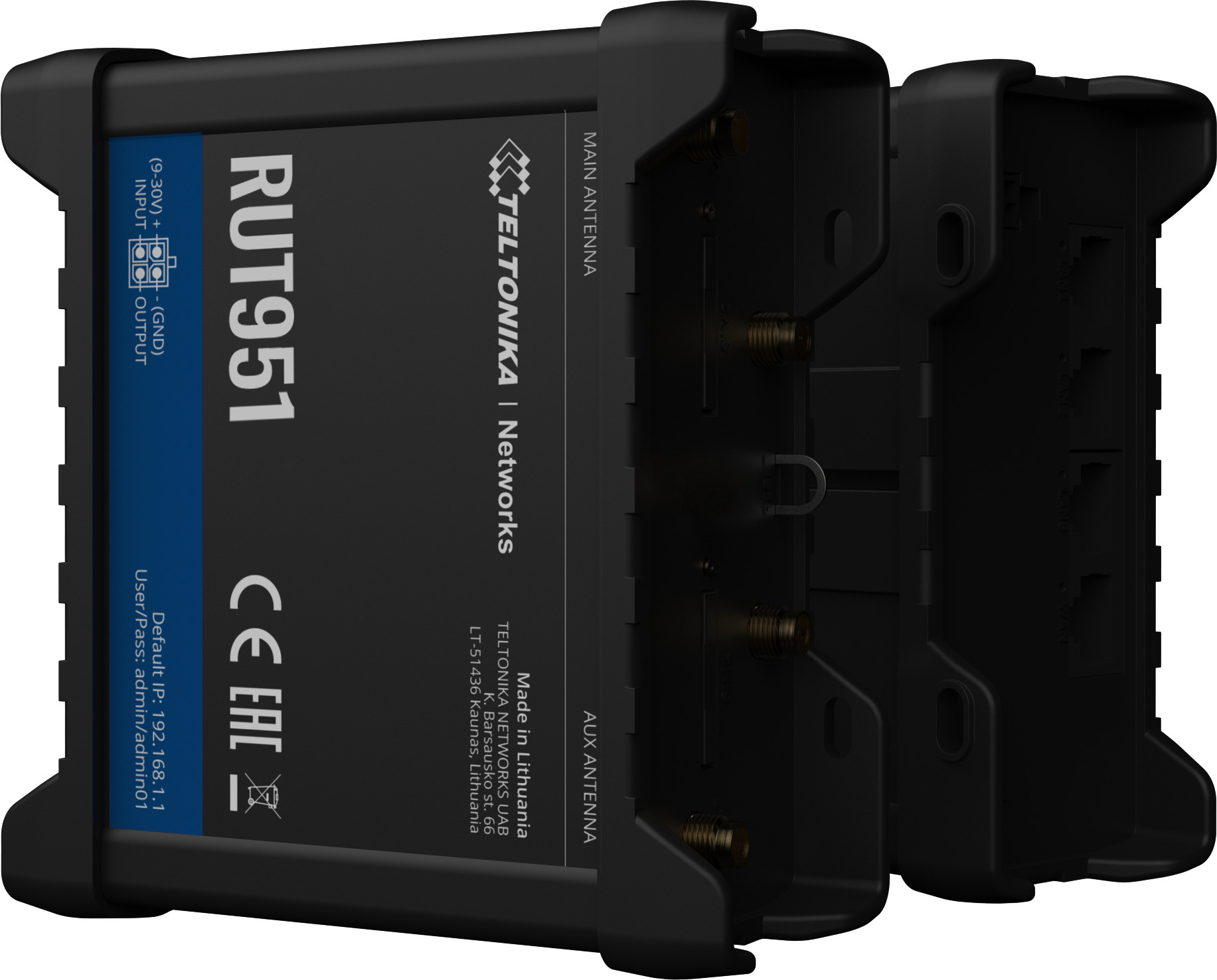 Teltonika RUT951 3G/4G/LTE-modeemi ja WiFi-reititin – Verkkokauppa.com