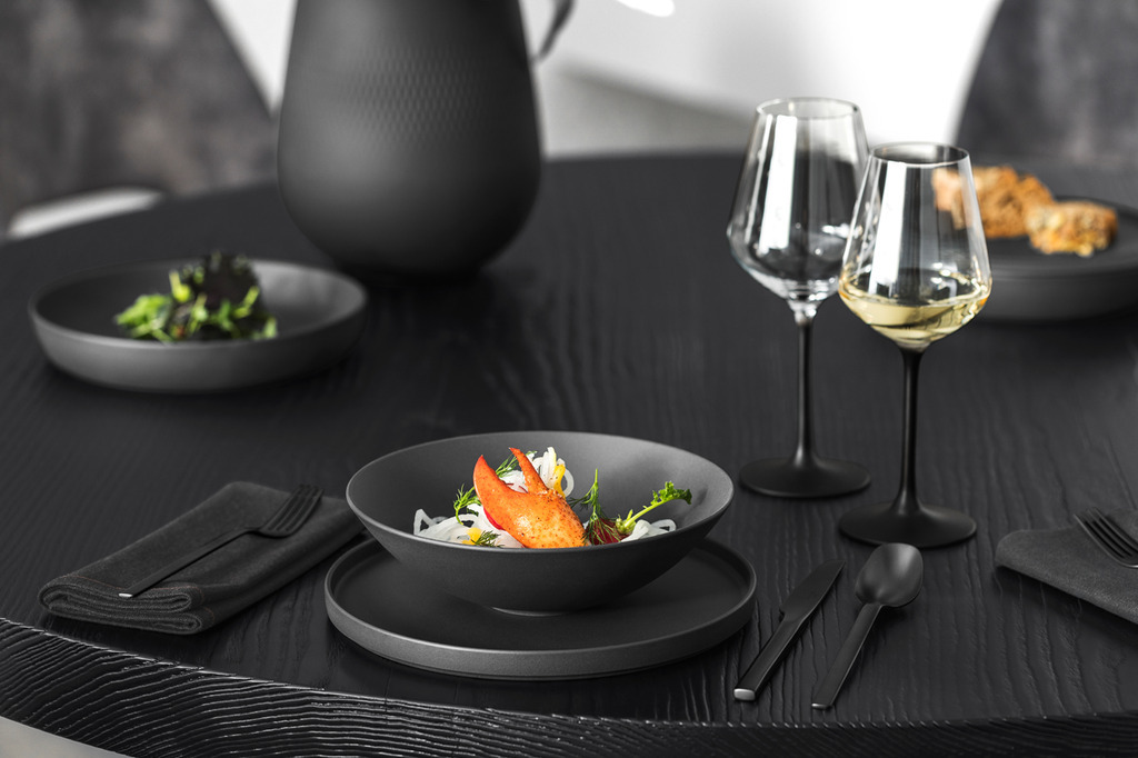 Villeroy & Boch Iconic -kulho, musta – Verkkokauppa.com