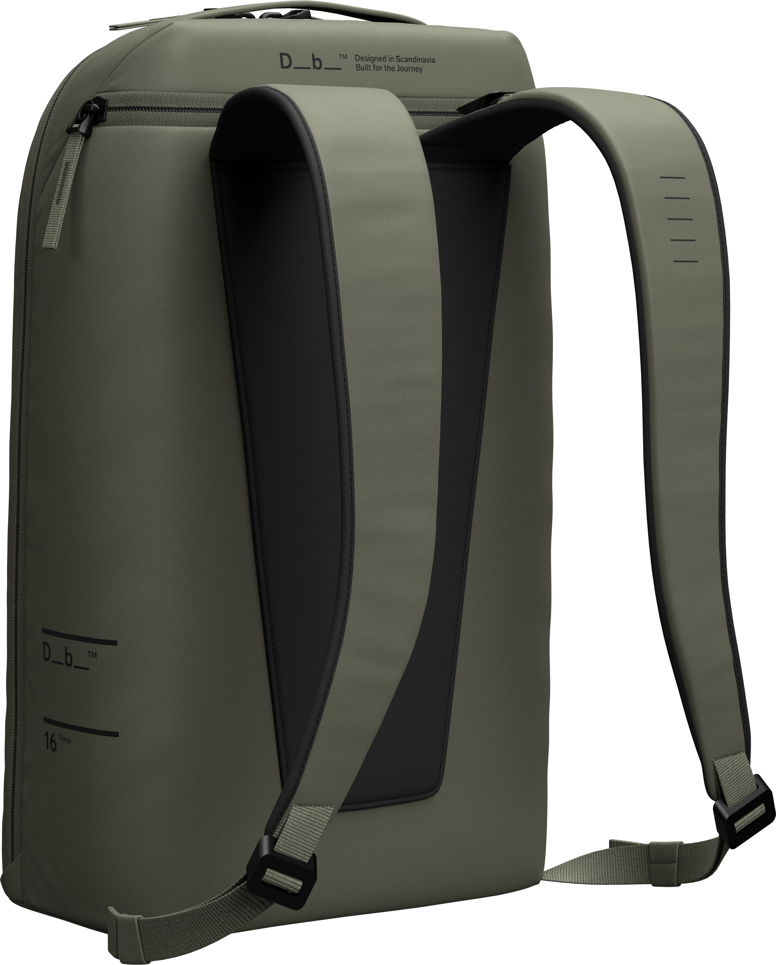 Db Freya Backpack 16L -reppu, moss green – Verkkokauppa.com