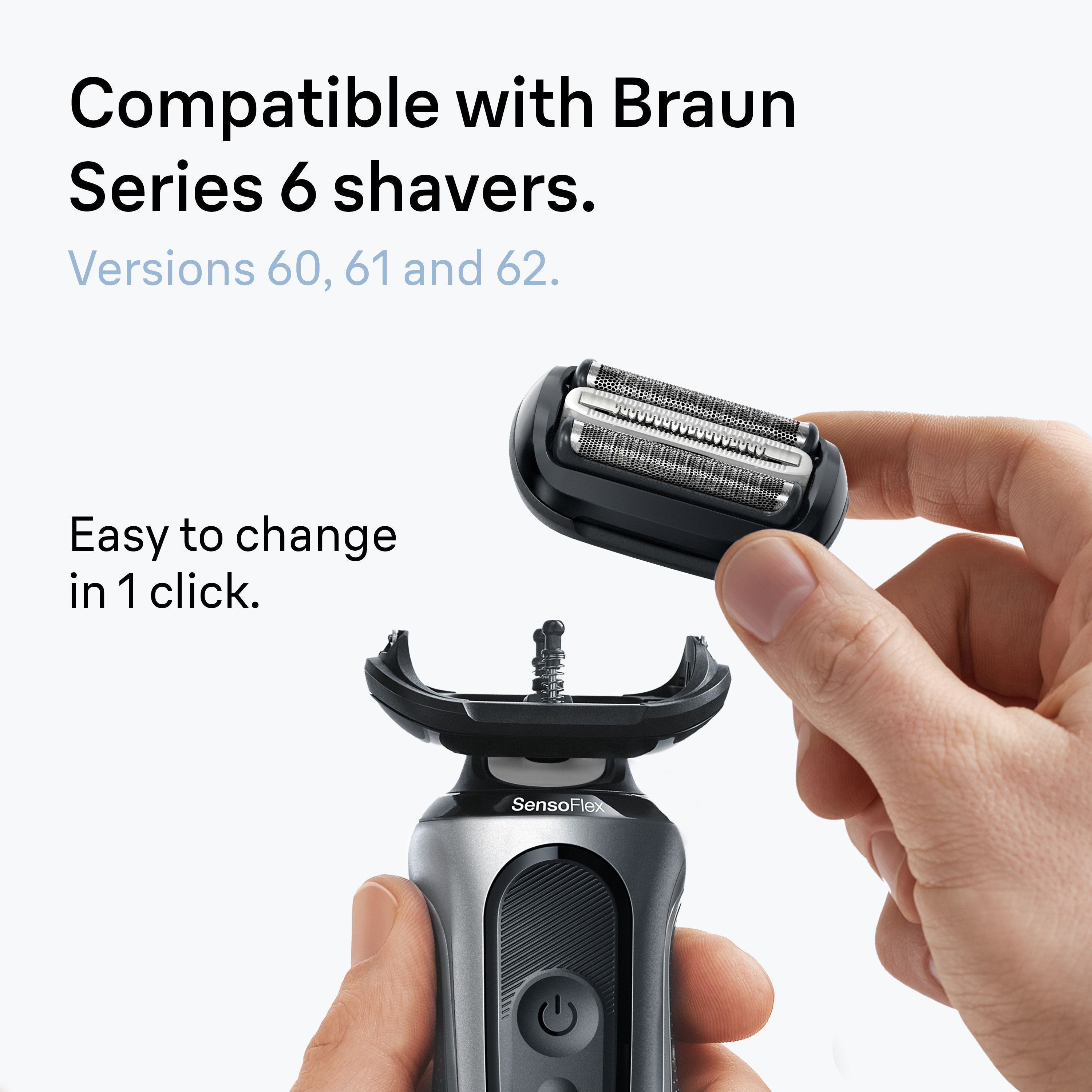 Braun Series 6, 64B Teräverkko ja terä – Verkkokauppa.com