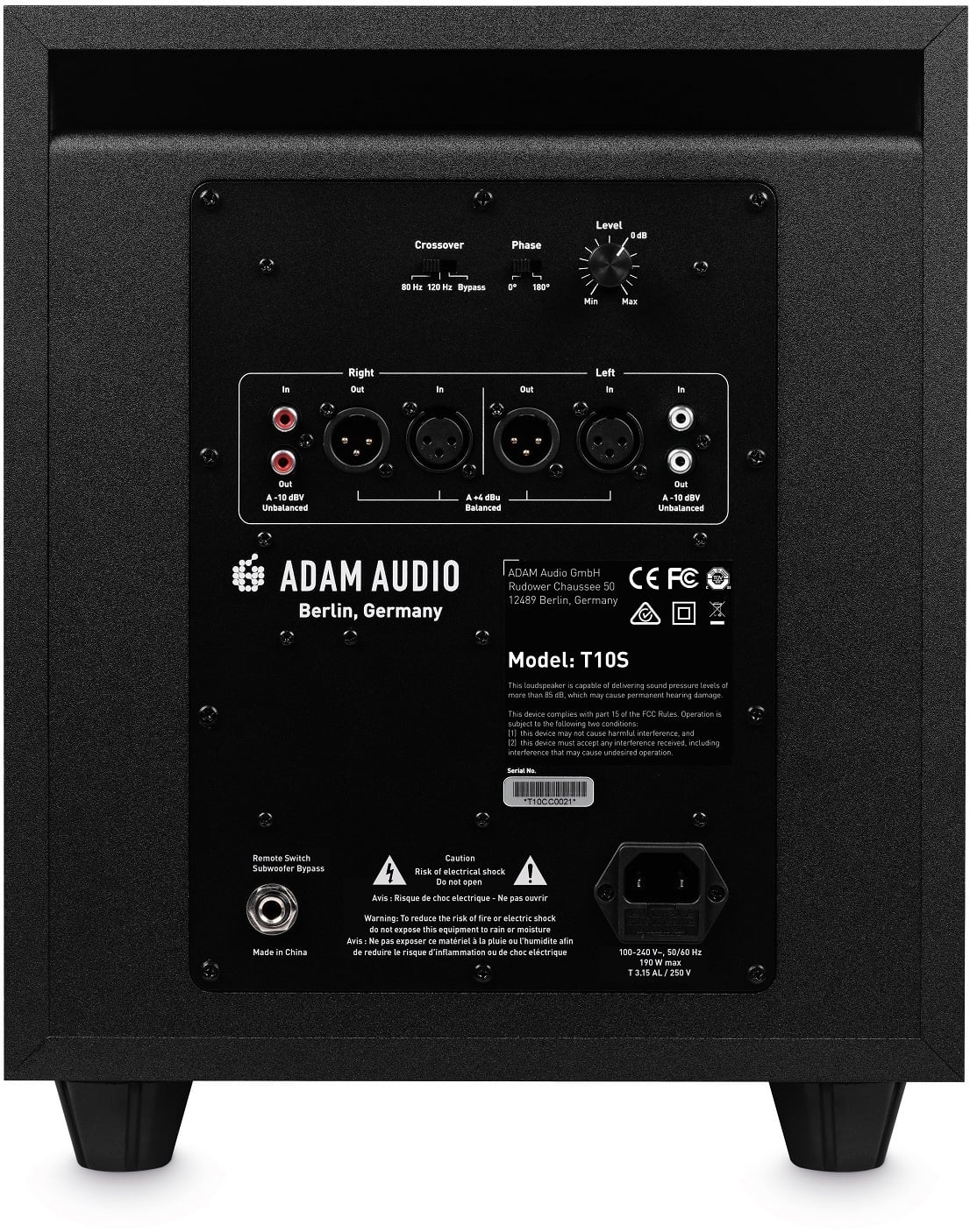 Adam T10S -aktiivinen subwoofer – Verkkokauppa.com