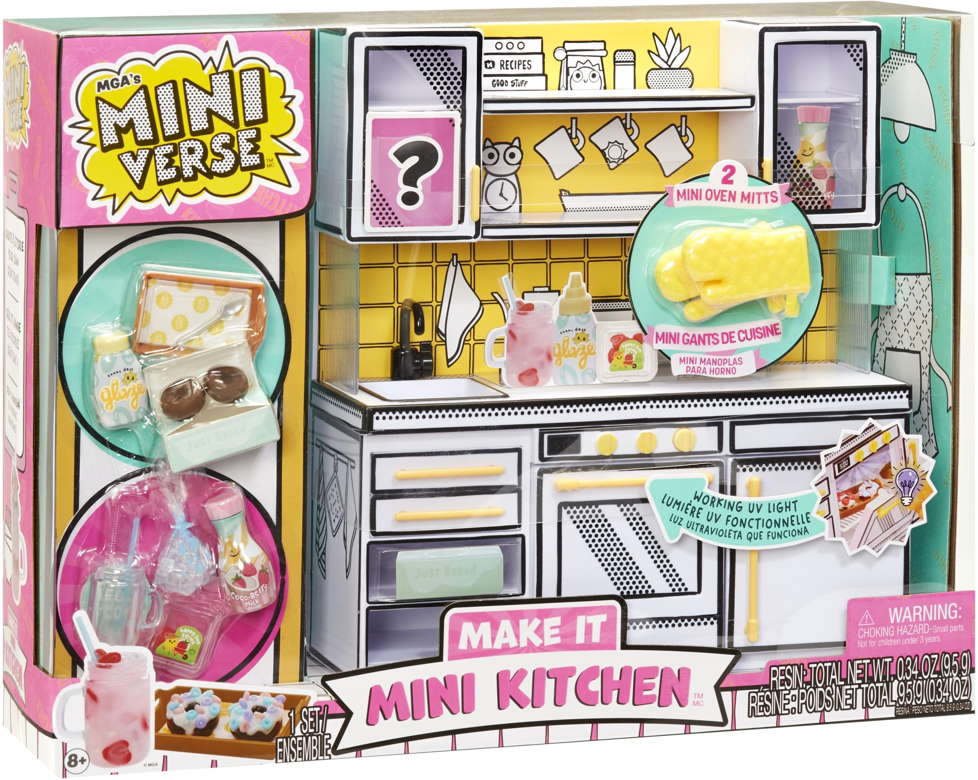MGA s Miniverse Make It Mini Kitchen Keitti setti Verkkokauppa MGA s Miniverse Make It Mini Kitchen Keitti setti Verkkokauppa