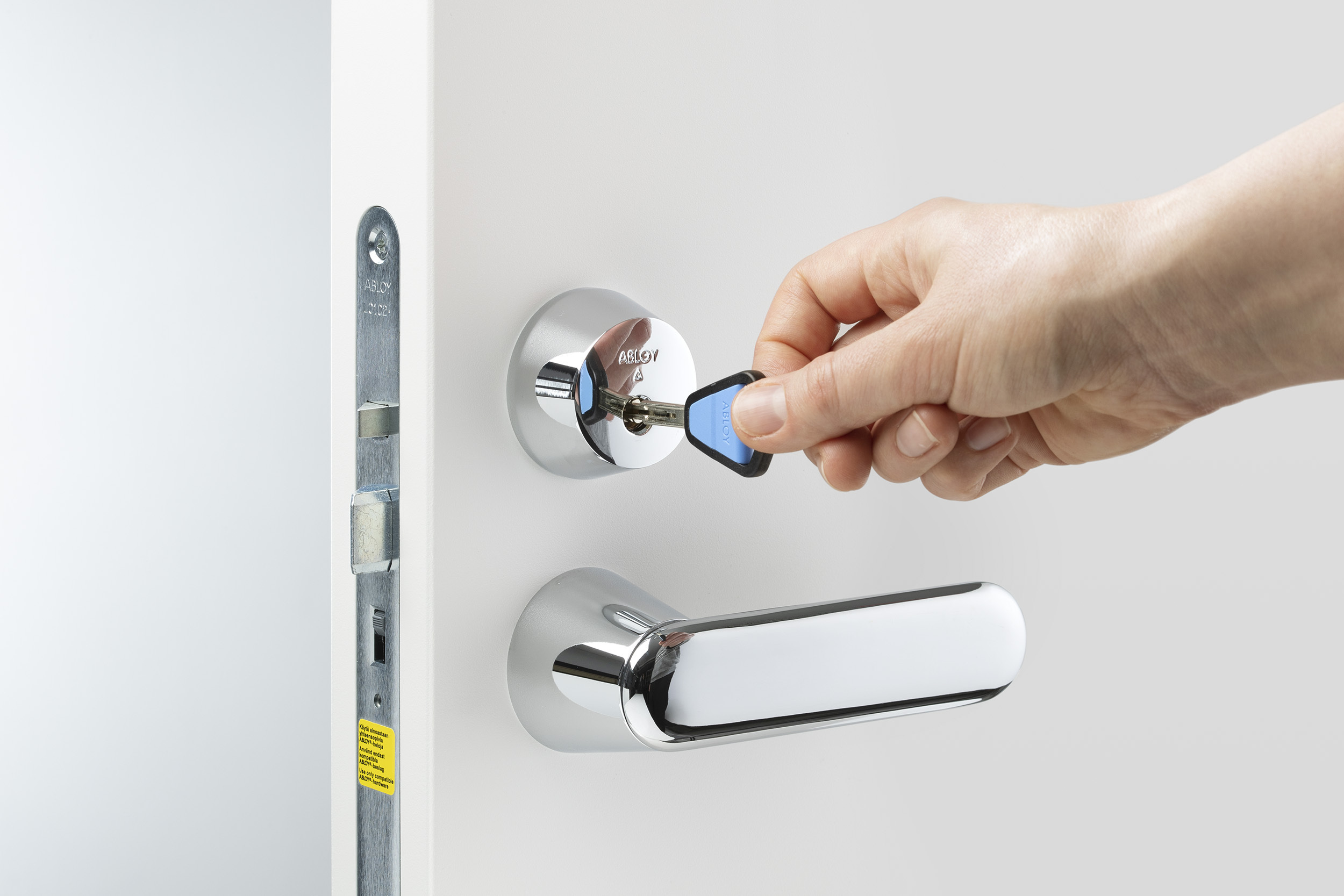 Abloy Easy -avainpesäpaketti, 2 kpl CY001J-avainpesä + 3 kpl Easy-avain ...
