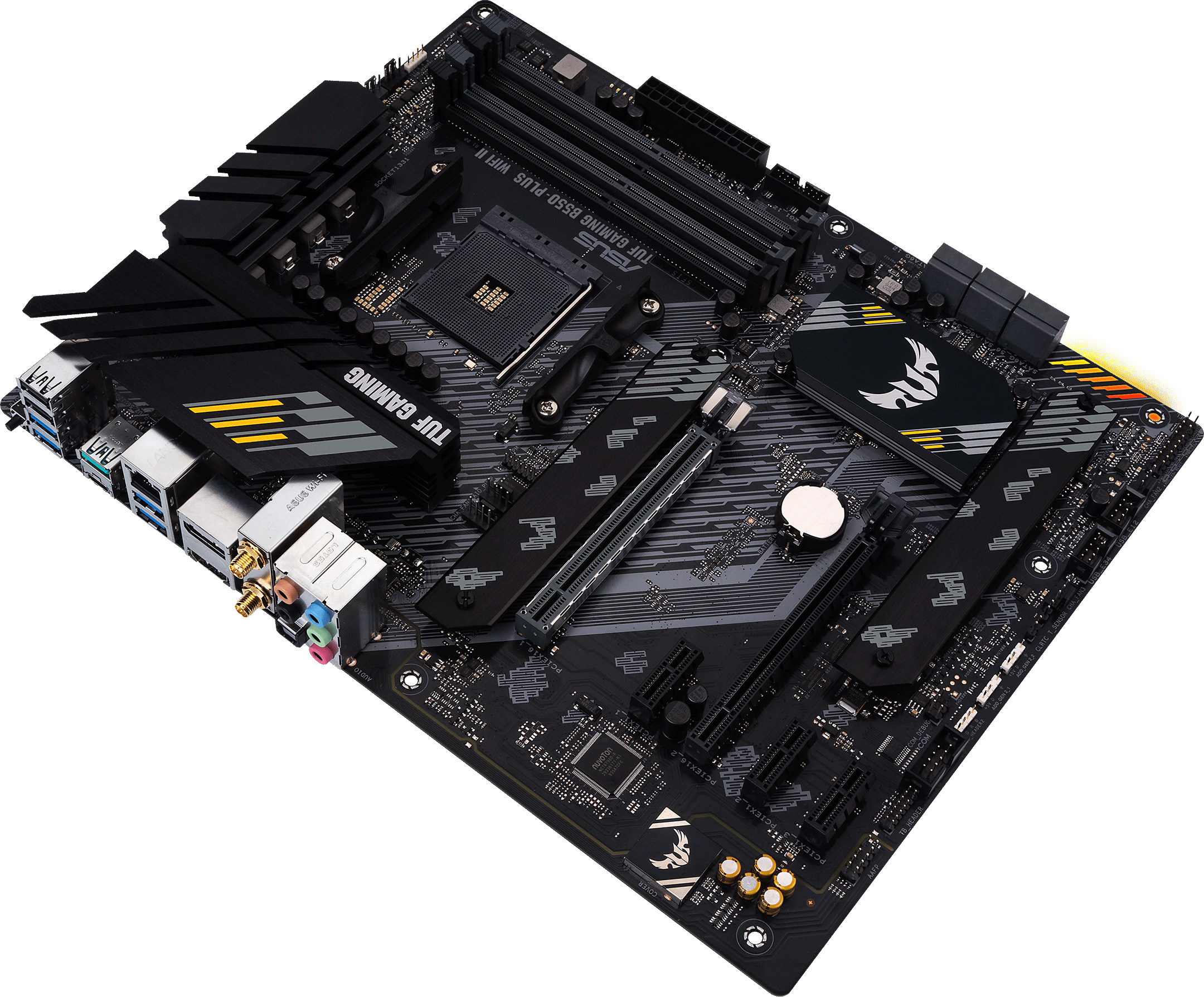 Asus TUF GAMING B550-PLUS WIFI II AM4 ATX-emolevy – Verkkokauppa.com
