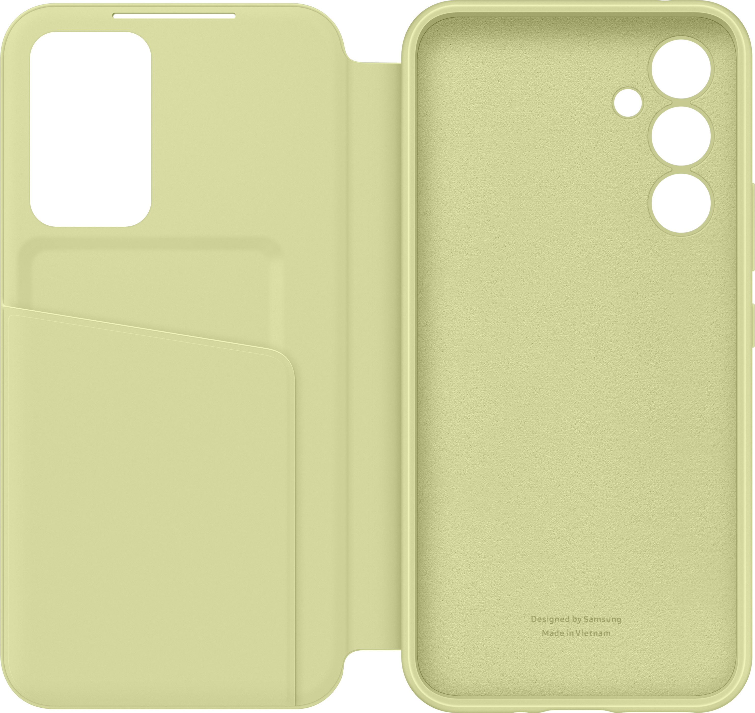 Samsung Galaxy A54 Smart View Wallet Case -lompakkokotelo, lime ...
