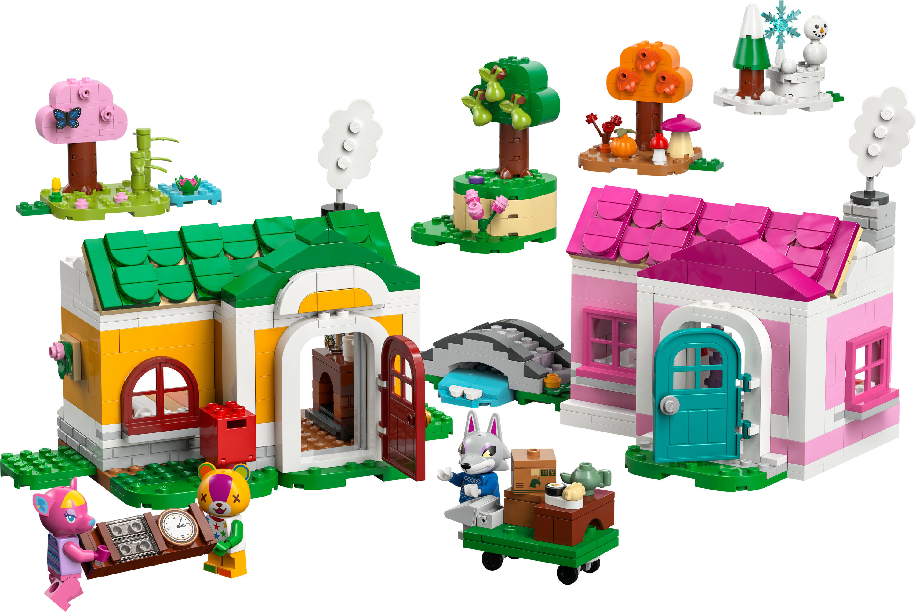 LEGO Animal Crossing 77057 - Luovat talot: Hauskat vuodenajat ...