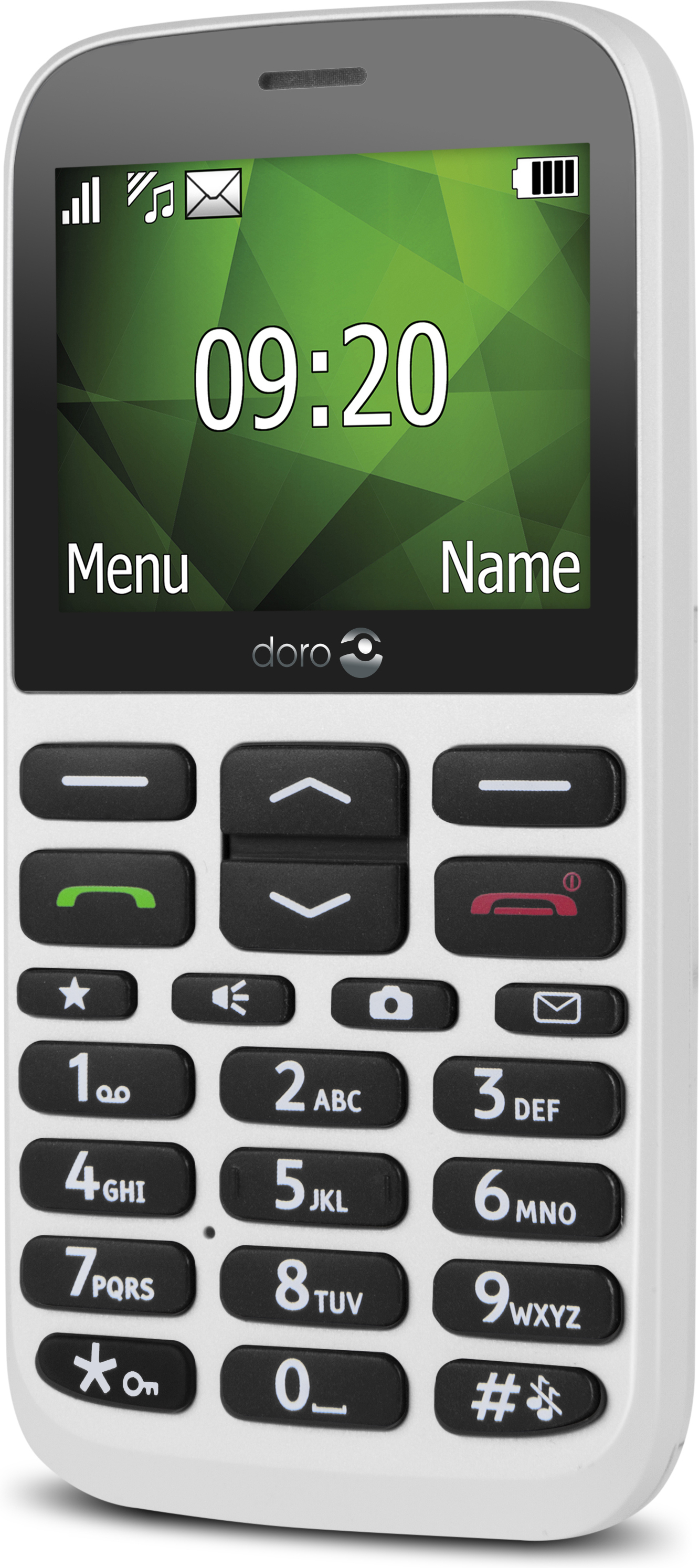 Doro 1372 -peruspuhelin, valkoinen – Verkkokauppa.com