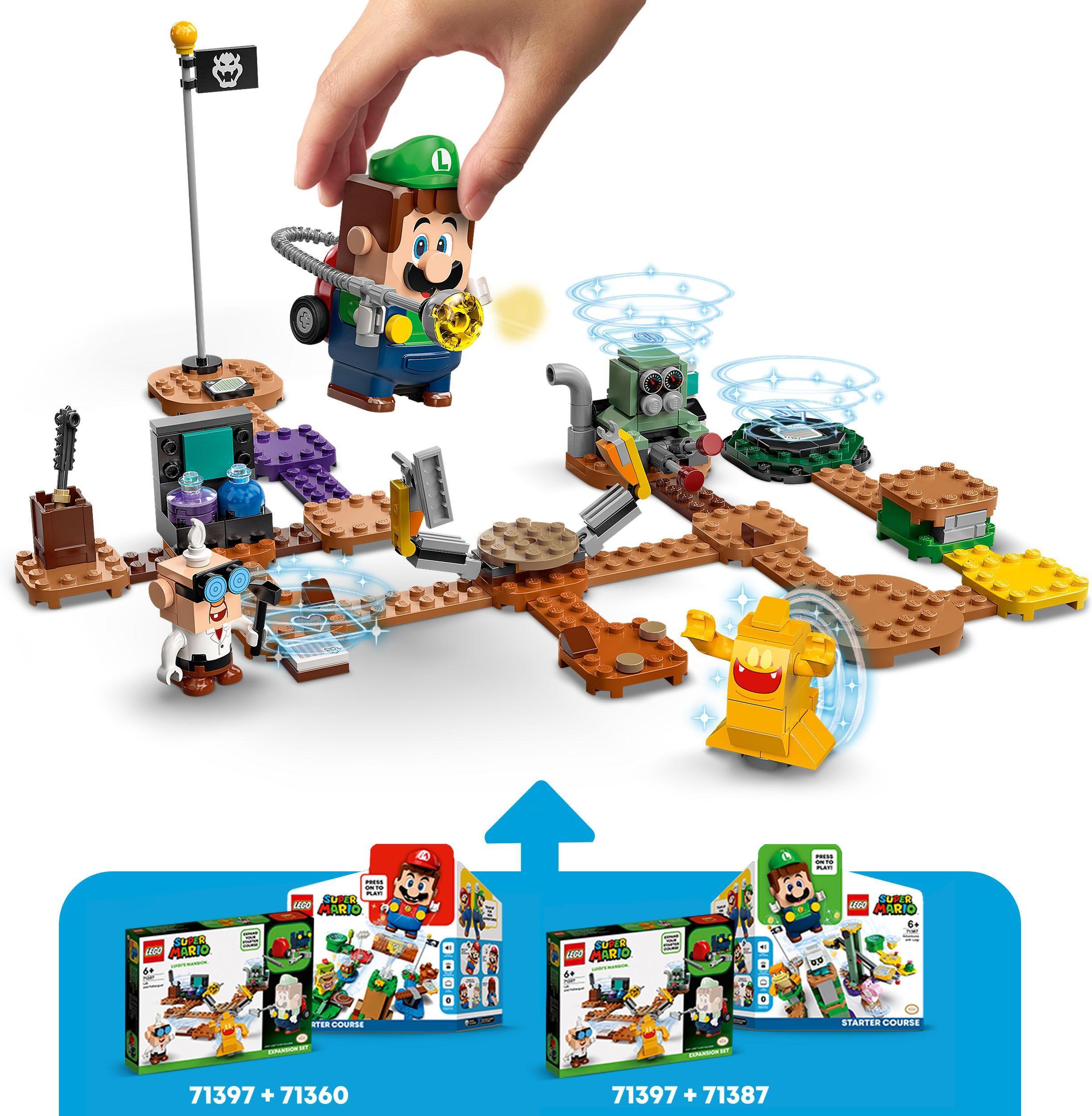LEGO Super Mario 71397 - Luigi’s Mansion: Labra+Poltergust ...