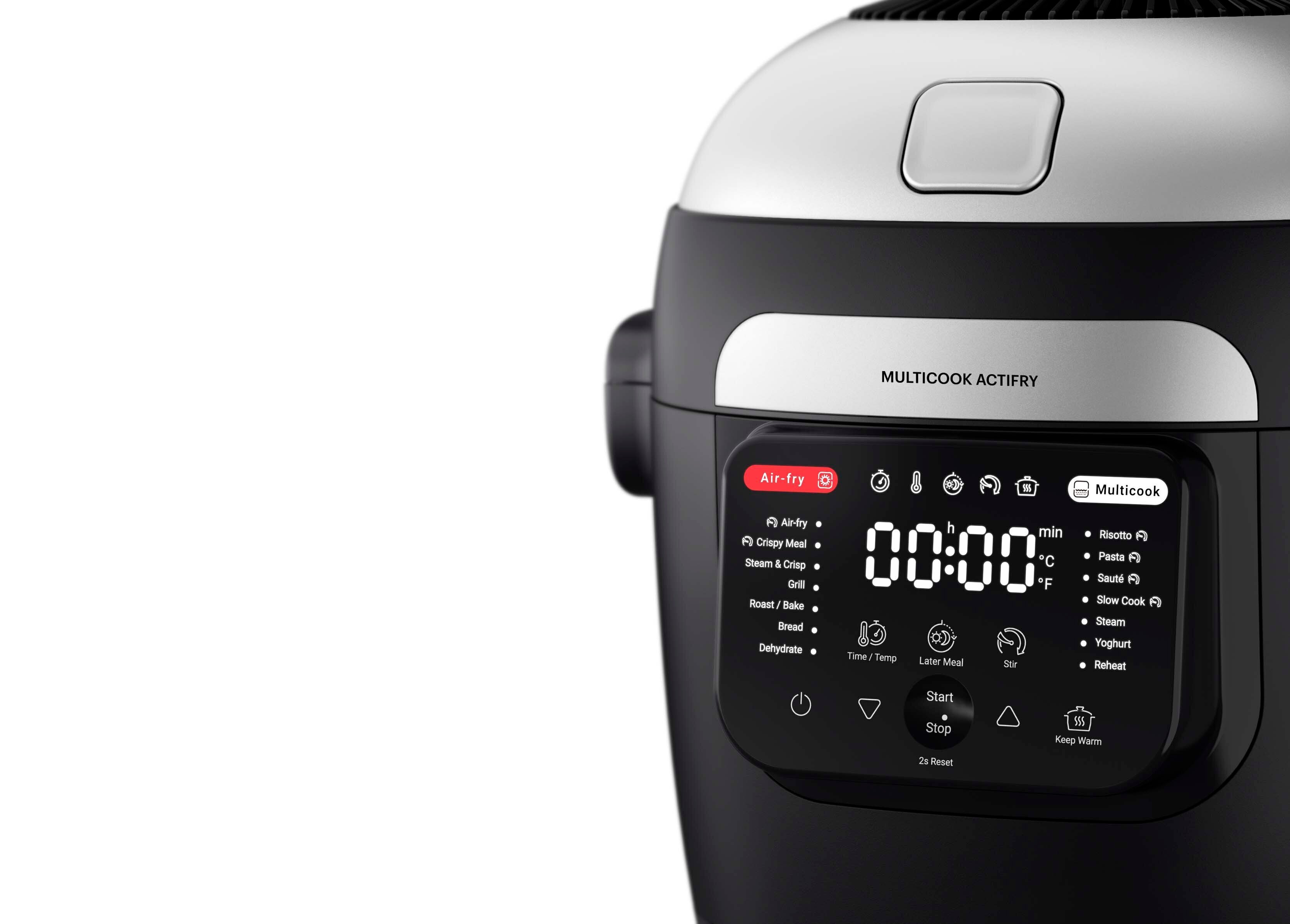 OBH Nordica Multicook Actifry monitoimikeitin ja airfryer, 6 l, musta – Verkkokauppa.com