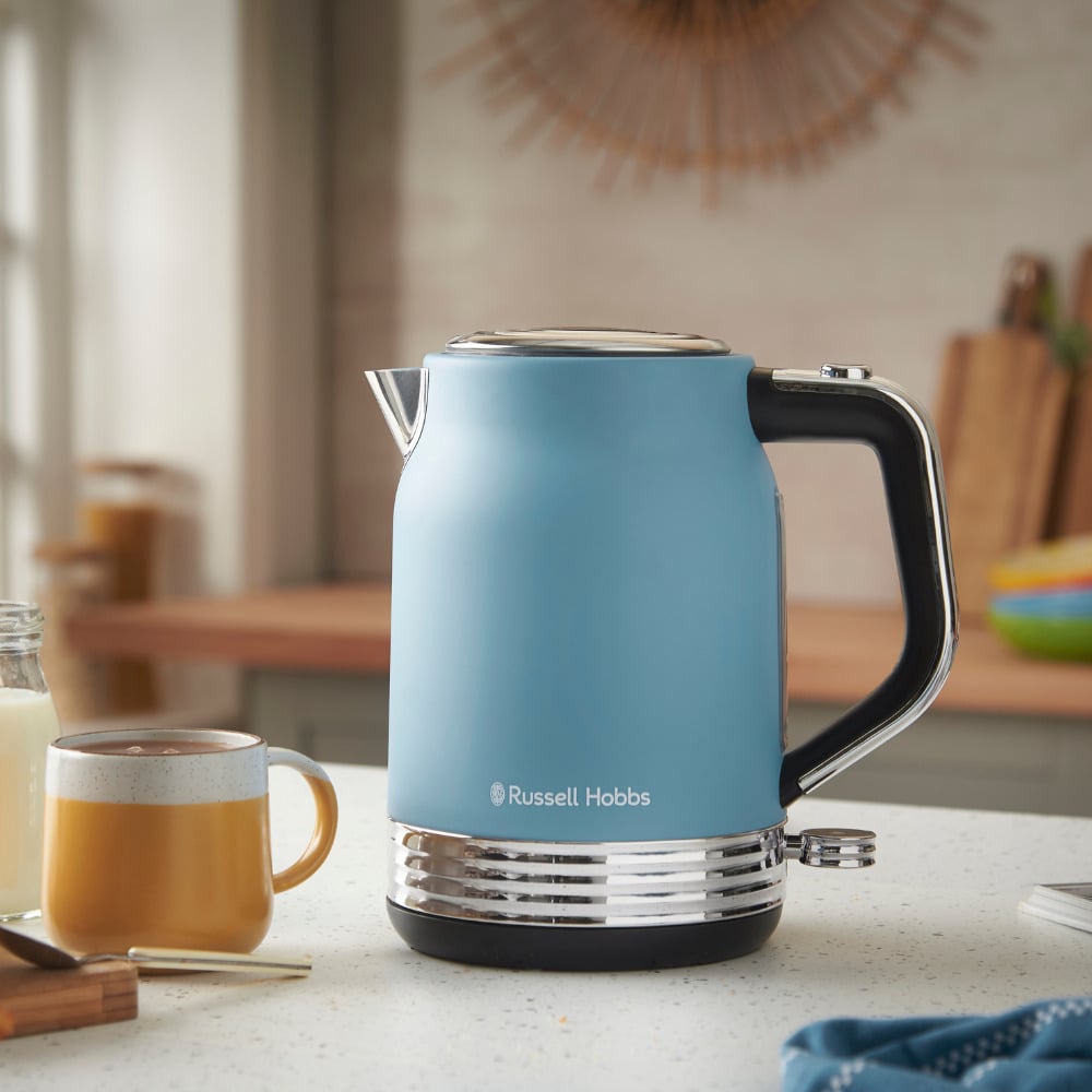Russell Hobbs Hanley Retro Blue vedenkeitin – Verkkokauppa.com