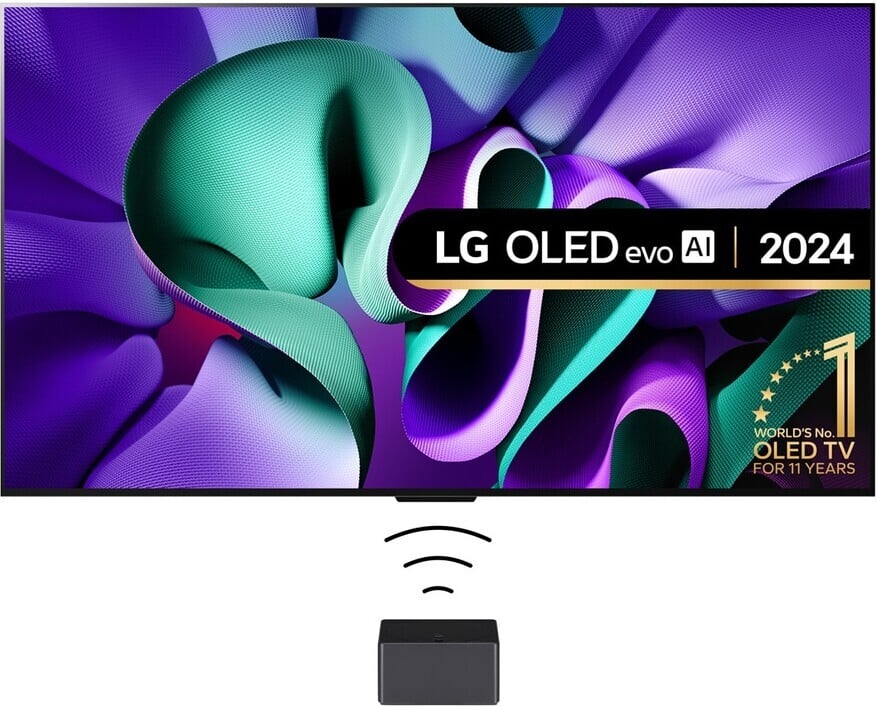 LG 97" OLED evo M4 – 4K TV seinätelineellä – Verkkokauppa.com