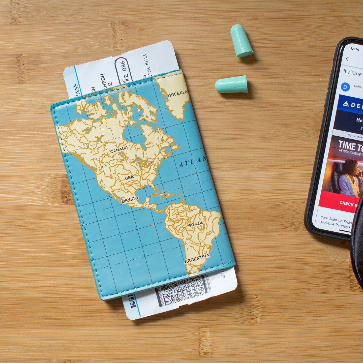 Kikkerland World Traveler Passport Case -passitasku – Verkkokauppa.com