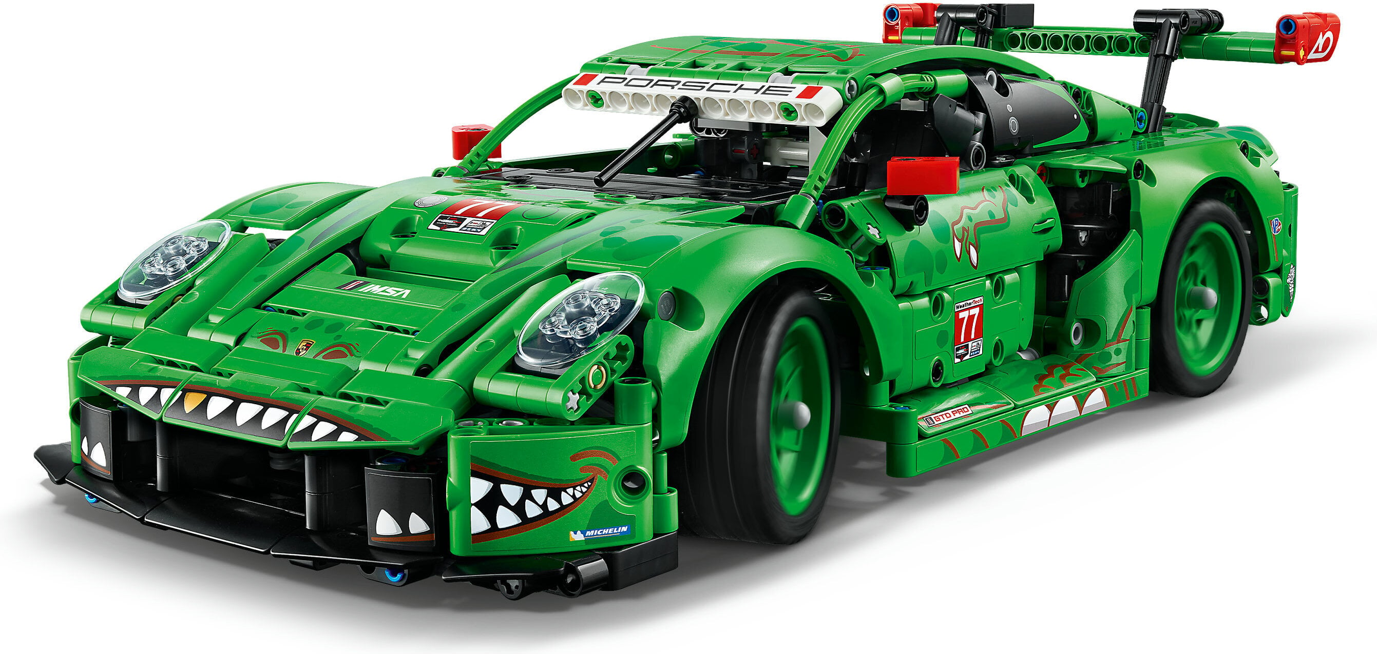 LEGO Technic 42224 Porsche 911 GT3 R REXY AO Racing -auto ...