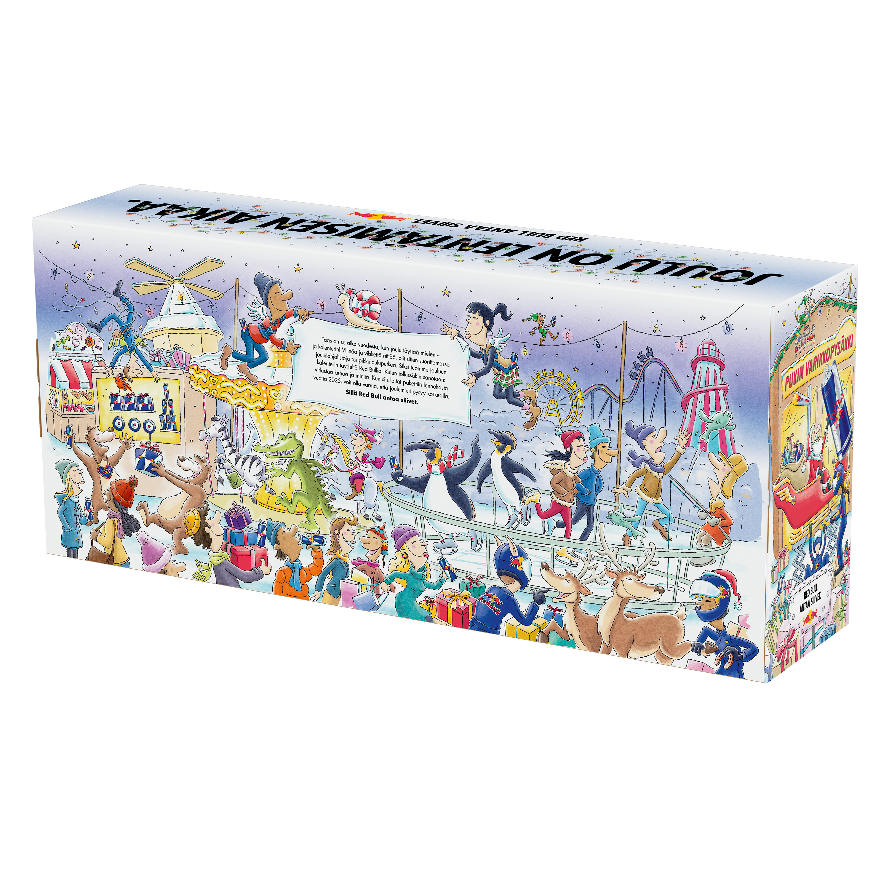 Red Bull energiajuomajoulukalenteri 2025, 24 x 250 ml – Verkkokauppa.com