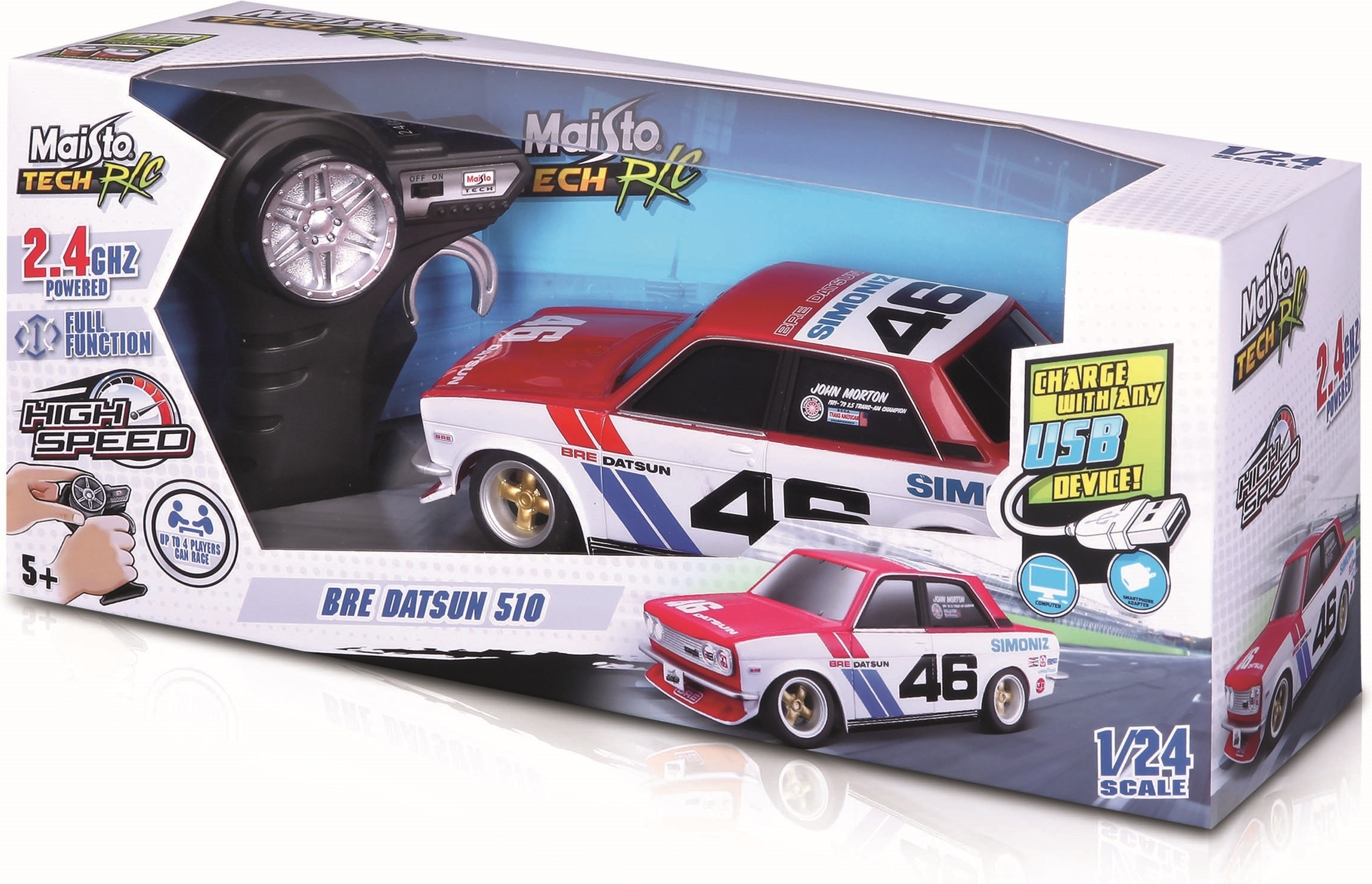 Maisto Tech R/C Premium Datsun 510 -kauko-ohjattava – Verkkokauppa.com