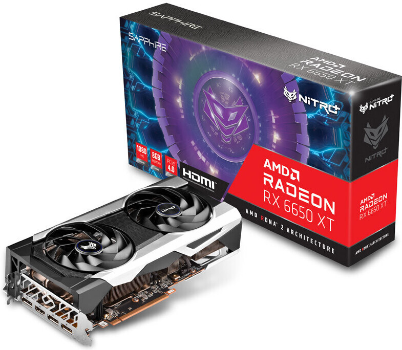 Sapphire NITRO+ RX 6650 XT GAMING OC -näytönohjain – Verkkokauppa.com