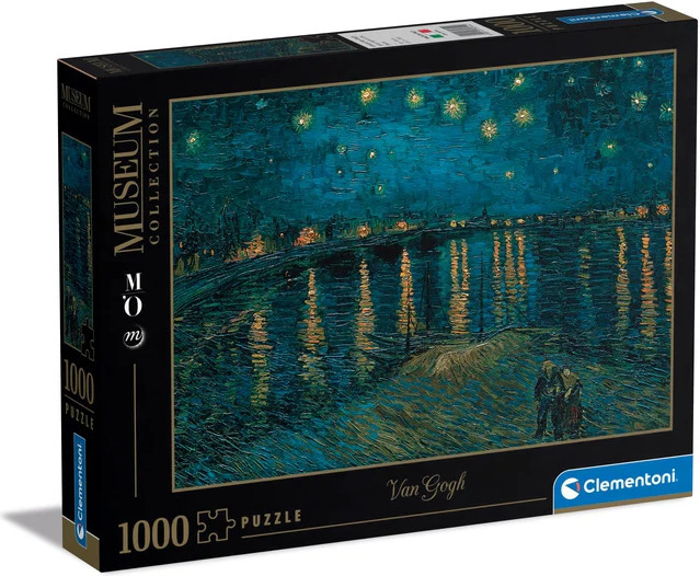 Clementoni Museum Collection Van Gogh -palapeli, 1000 palaa ...