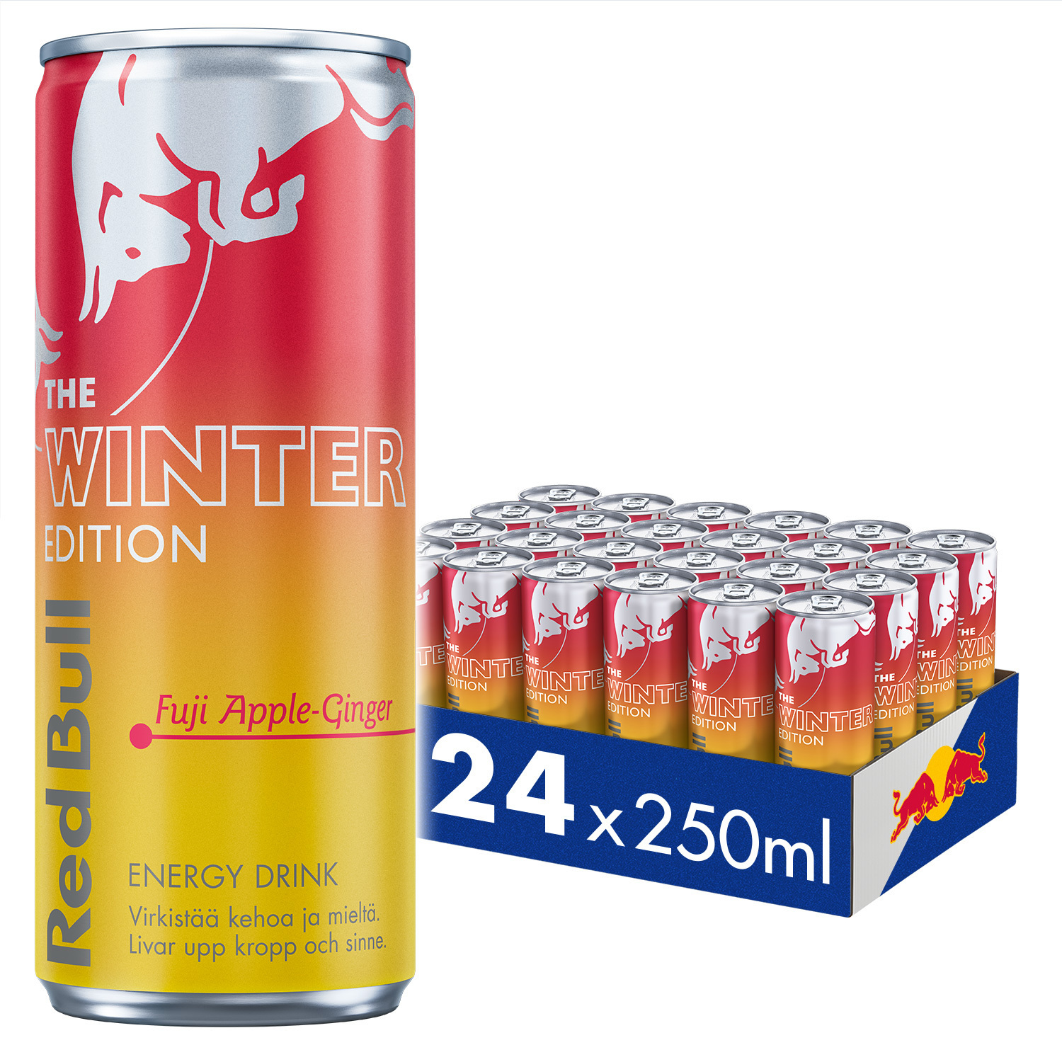 Red Bull Winter Edition energiajuoma, 250 ml, 24-pack – Verkkokauppa.com