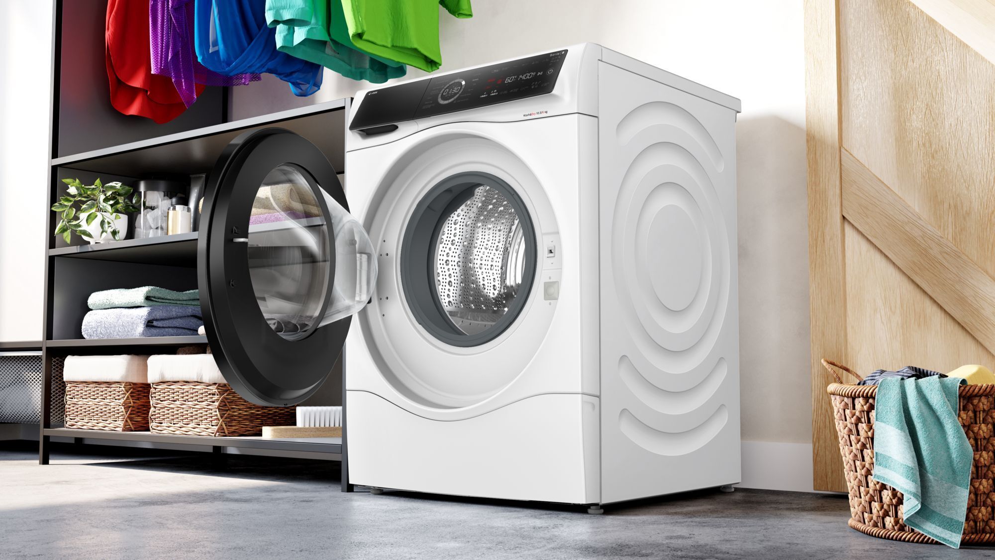 Bosch WNC254A0SN Serie 8 kuivaava pesukone – Verkkokauppa.com