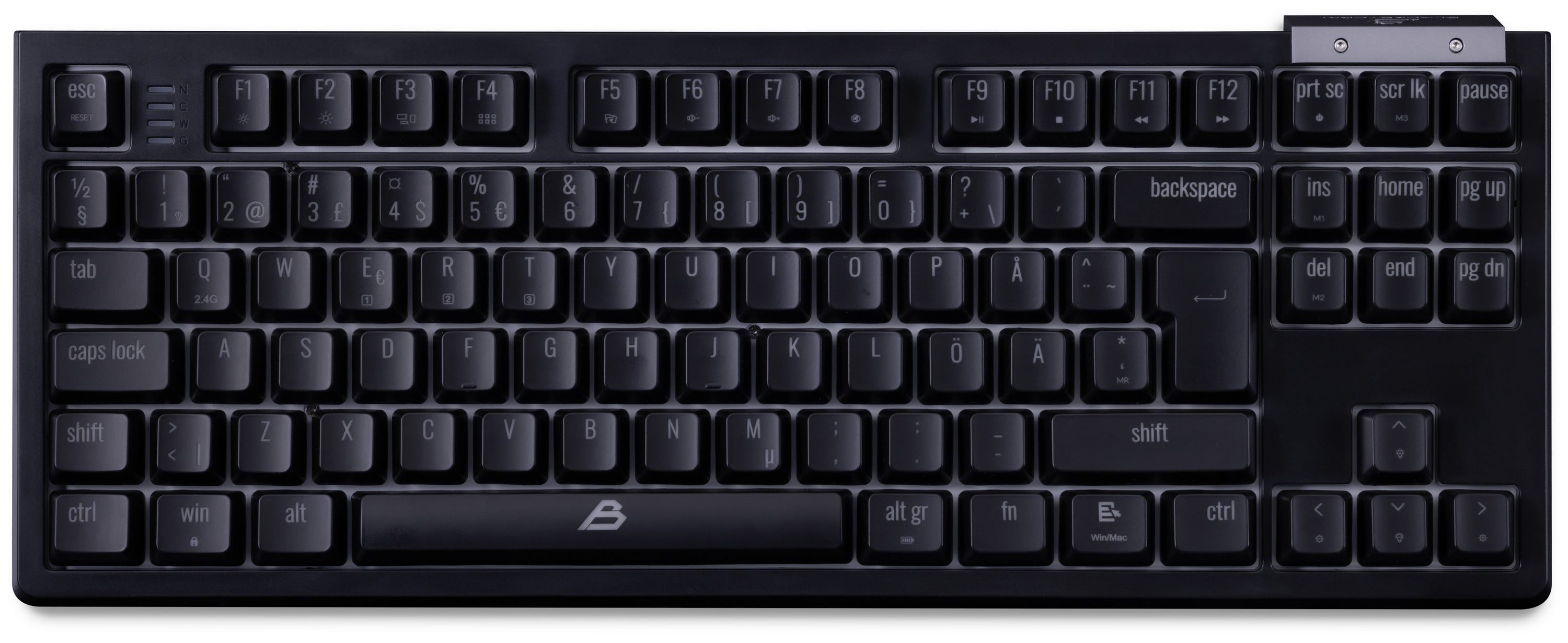 Blackstorm Serenity TKL RGB mekaaninen pelinäppäimistö, musta ...