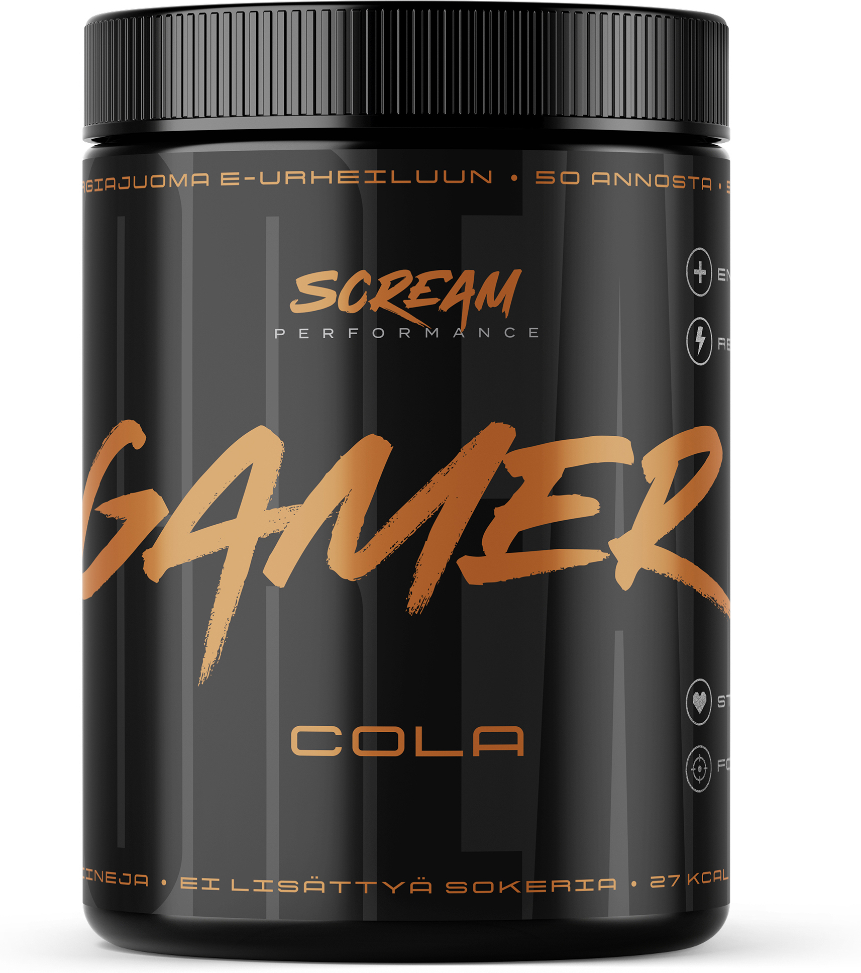 SportLife Scream GAMER Cola -energiajuomajauhe, 500 g – Verkkokauppa.com