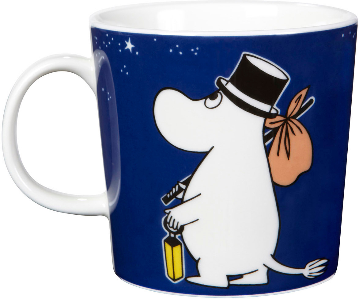 Arabia Muumi Muumipappa -muki, 0,3 L, syvä sininen – Verkkokauppa.com