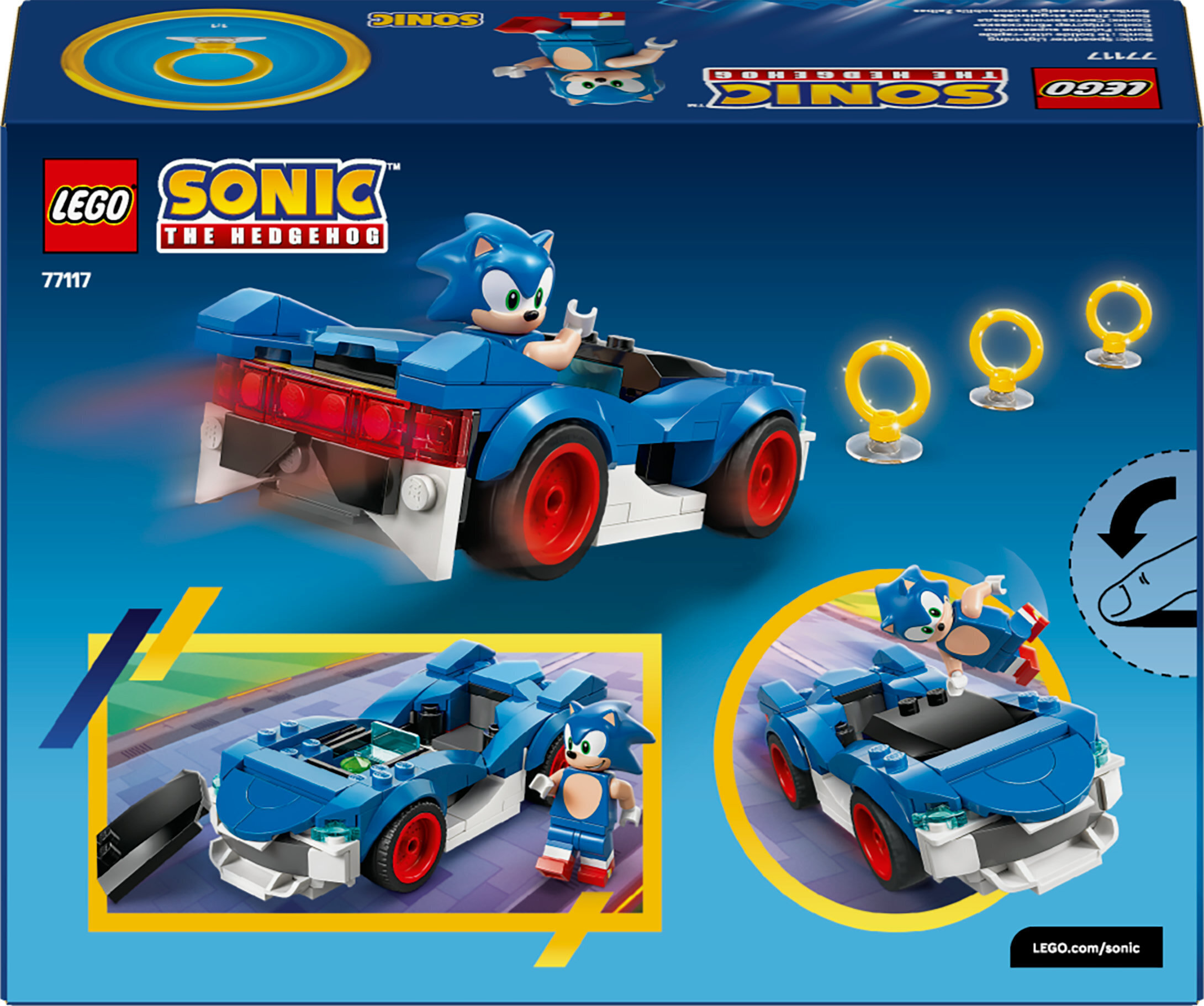 LEGO Sonic 77117 Sonic: Speedster Lightning – Verkkokauppa.com