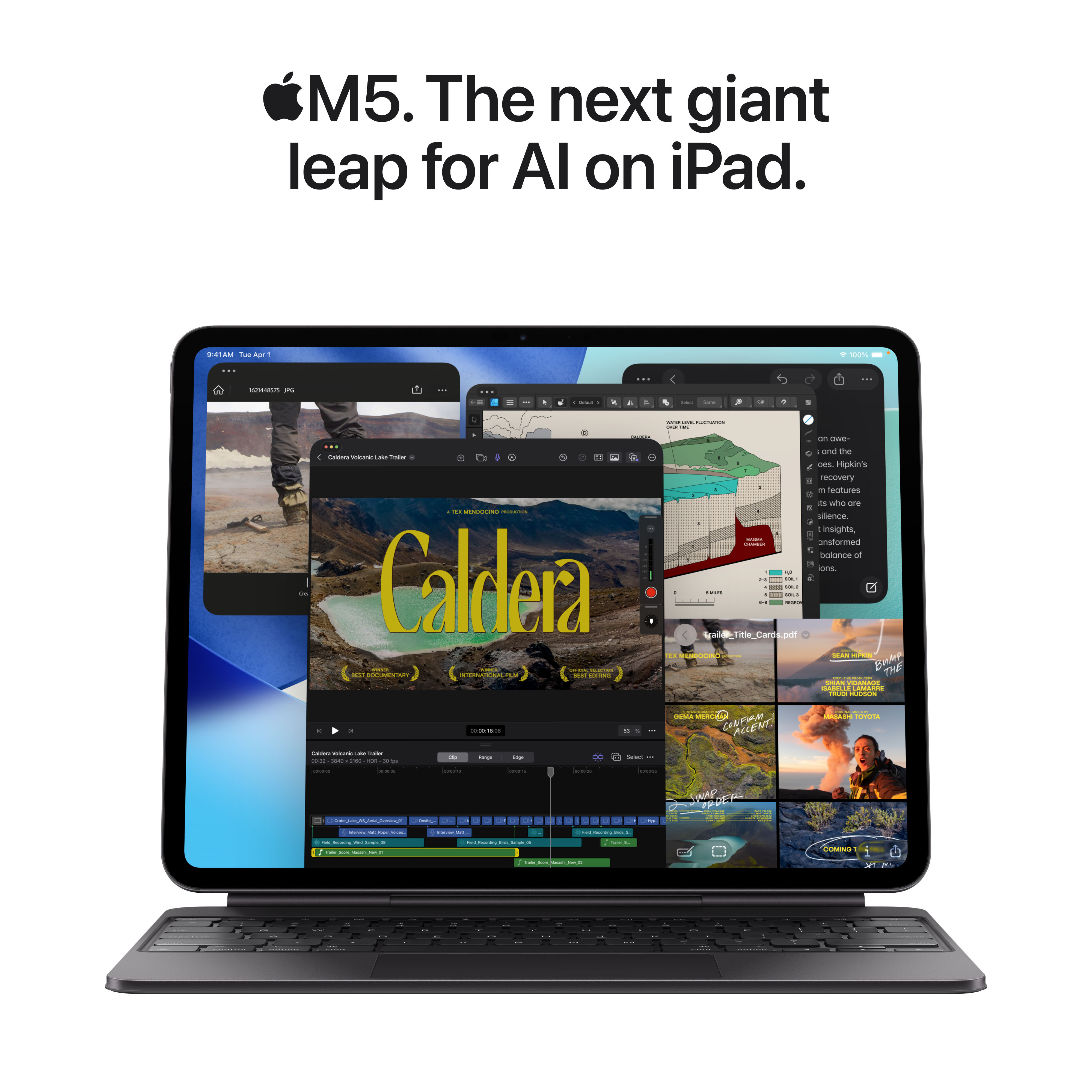 Apple iPad Pro 11" M5 1 Tt WiFi + 5G 2025, hopea, nanopinnoitettu ...