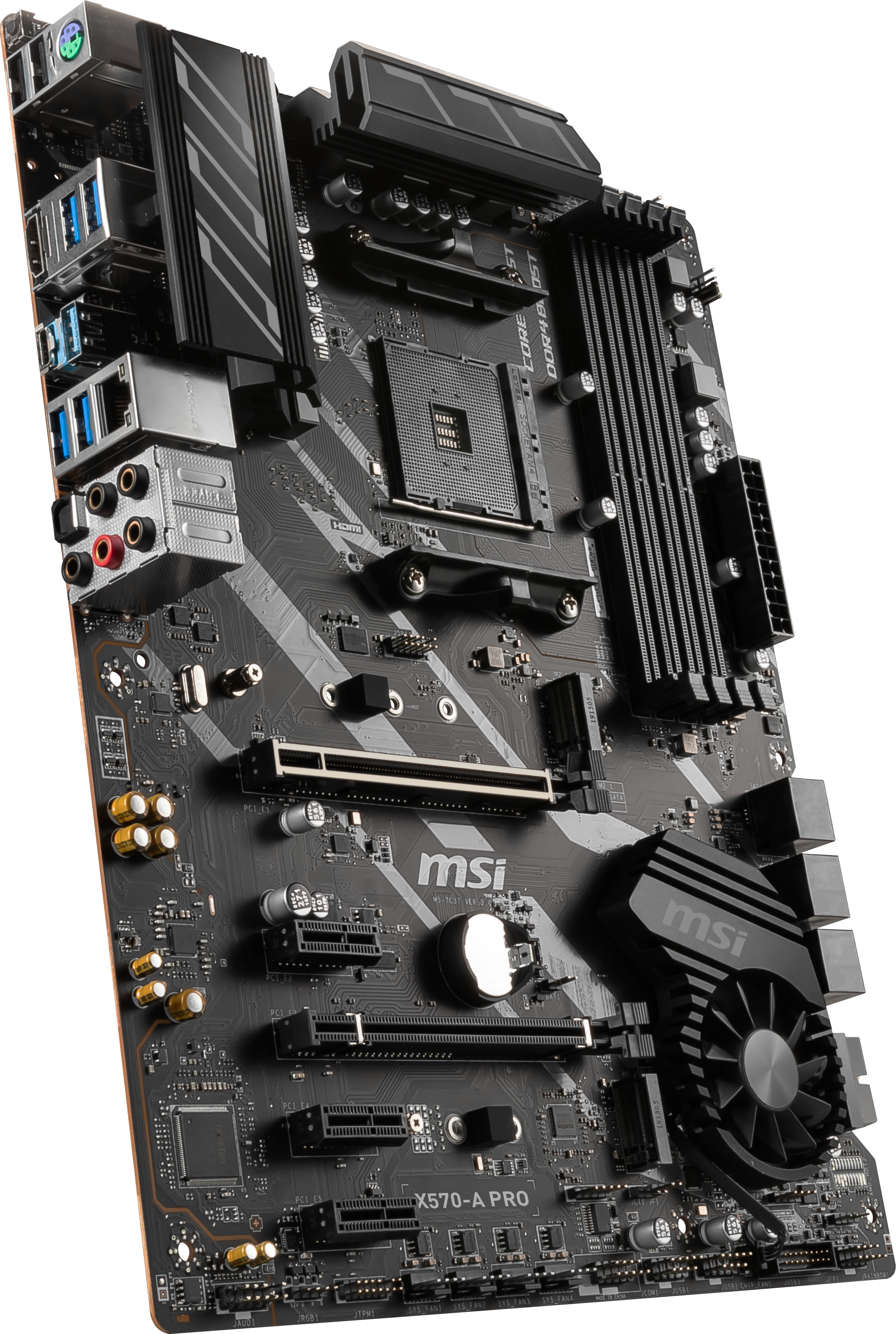 MSI X570-A PRO AM4 ATX-emolevy – Verkkokauppa.com