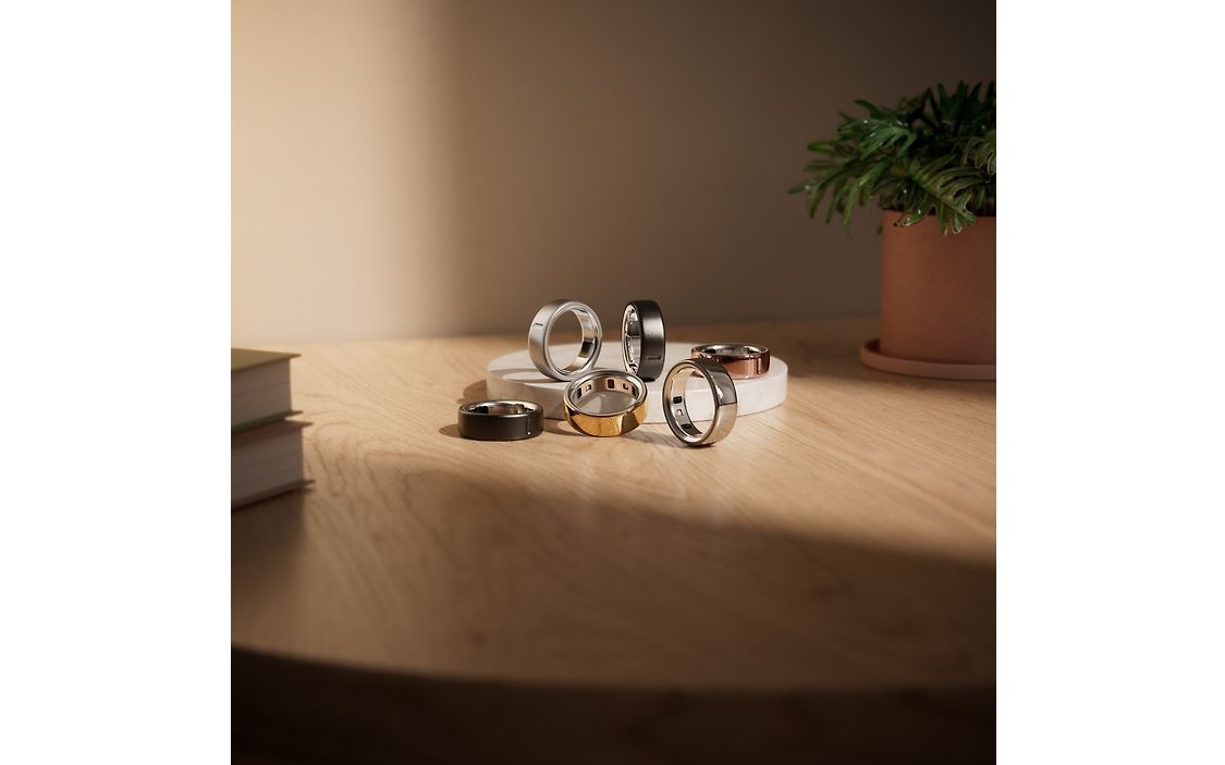 Oura Ring 4 älysormus, Stealth, koko 4 – Verkkokauppa.com