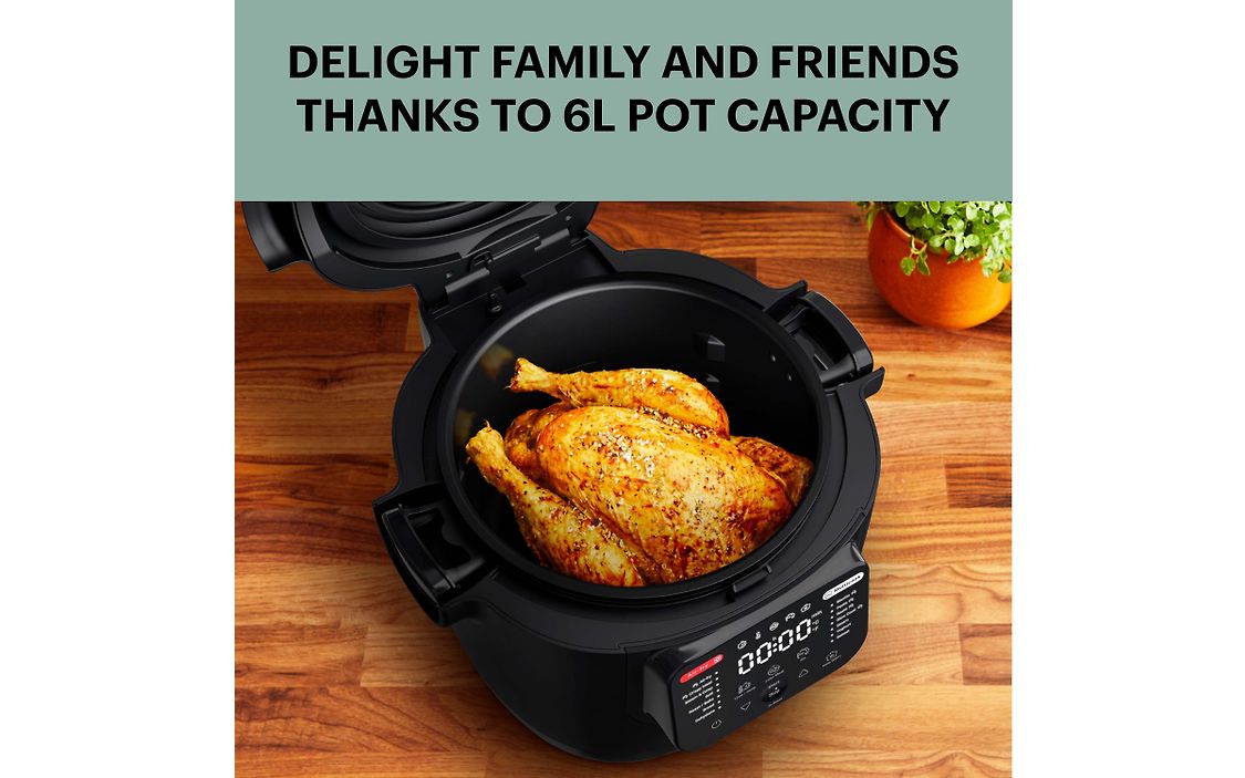 OBH Nordica Multicook Actifry monitoimikeitin ja airfryer, 6 l, musta – Verkkokauppa.com