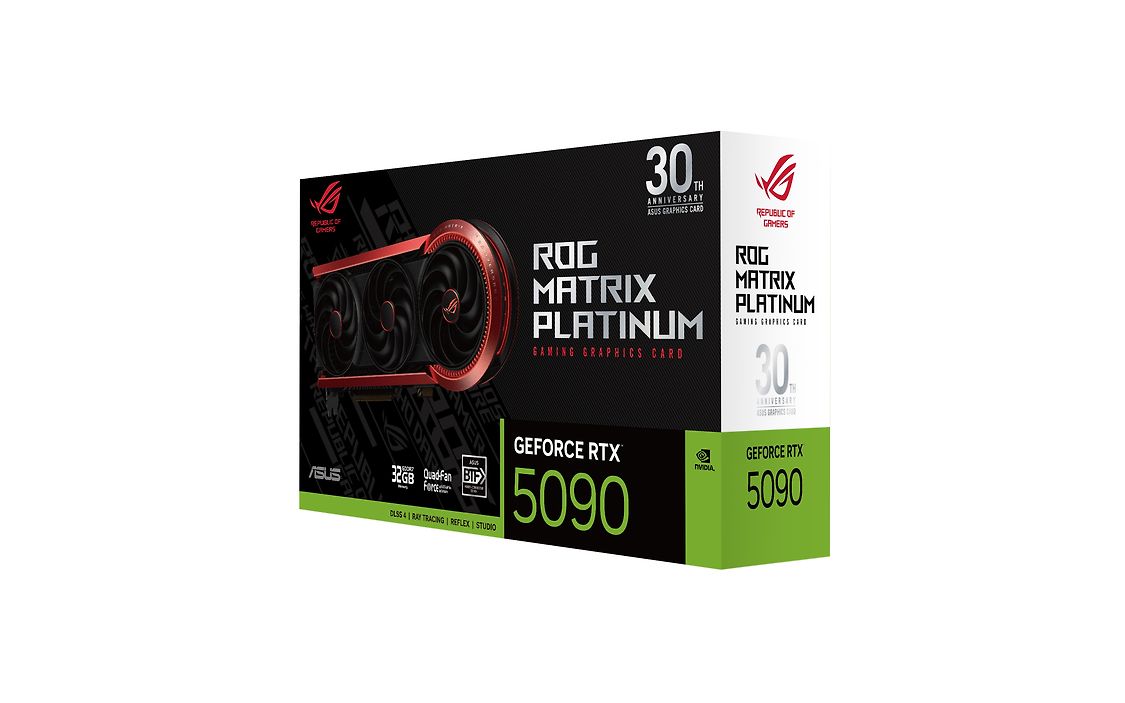 ASUS ROG Matrix Platinum GeForce RTX 5090 32 Gt - 30th Anniversary ...
