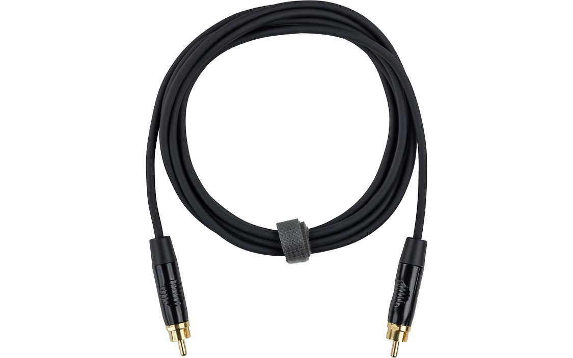 Fuj:tech RCA uros – RCA uros audiokaapeli, 5 m, musta – Verkkokauppa.com