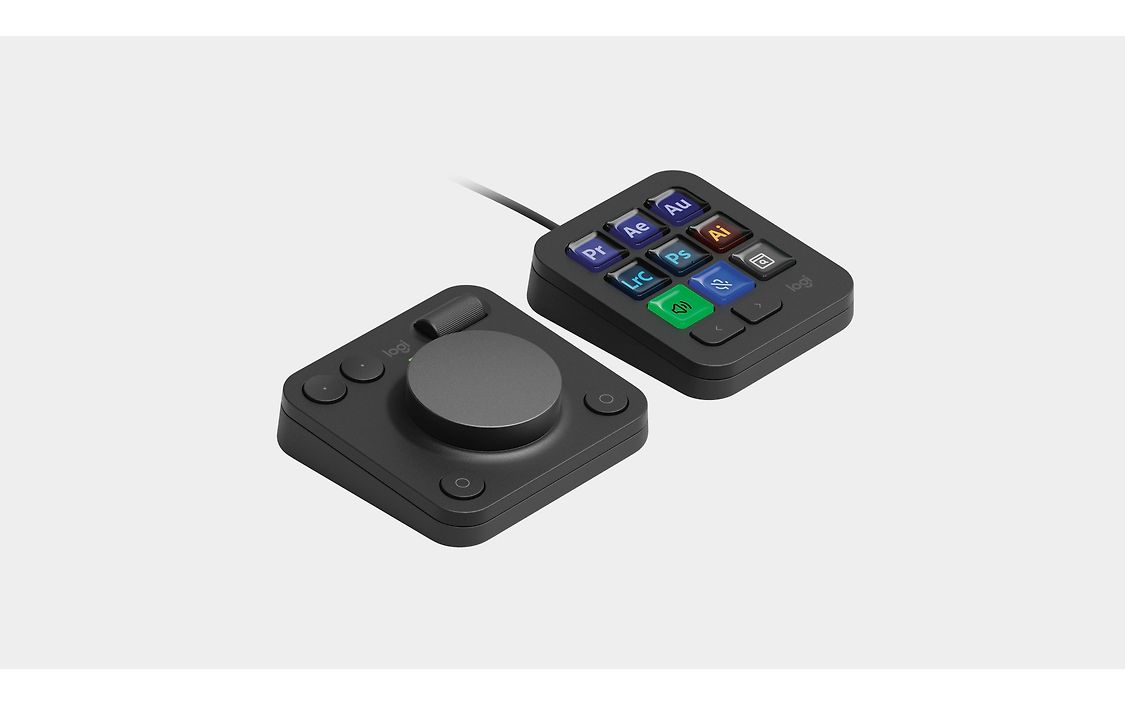 Logitech MX Creative Console kuvankäsittelykonsoli, graphite ...